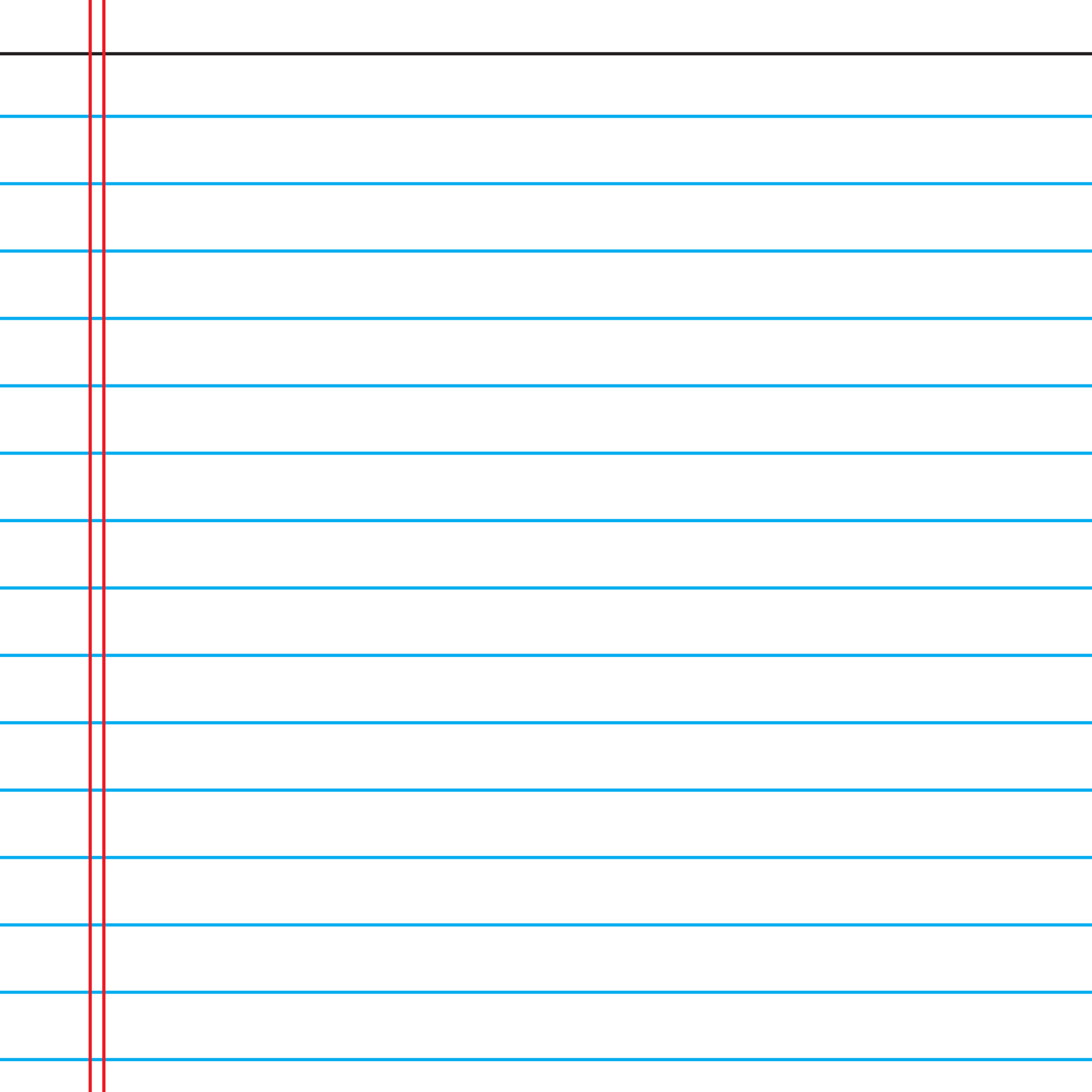 Lined paper from a notebook 37959861 Vector Art at Vecteezy