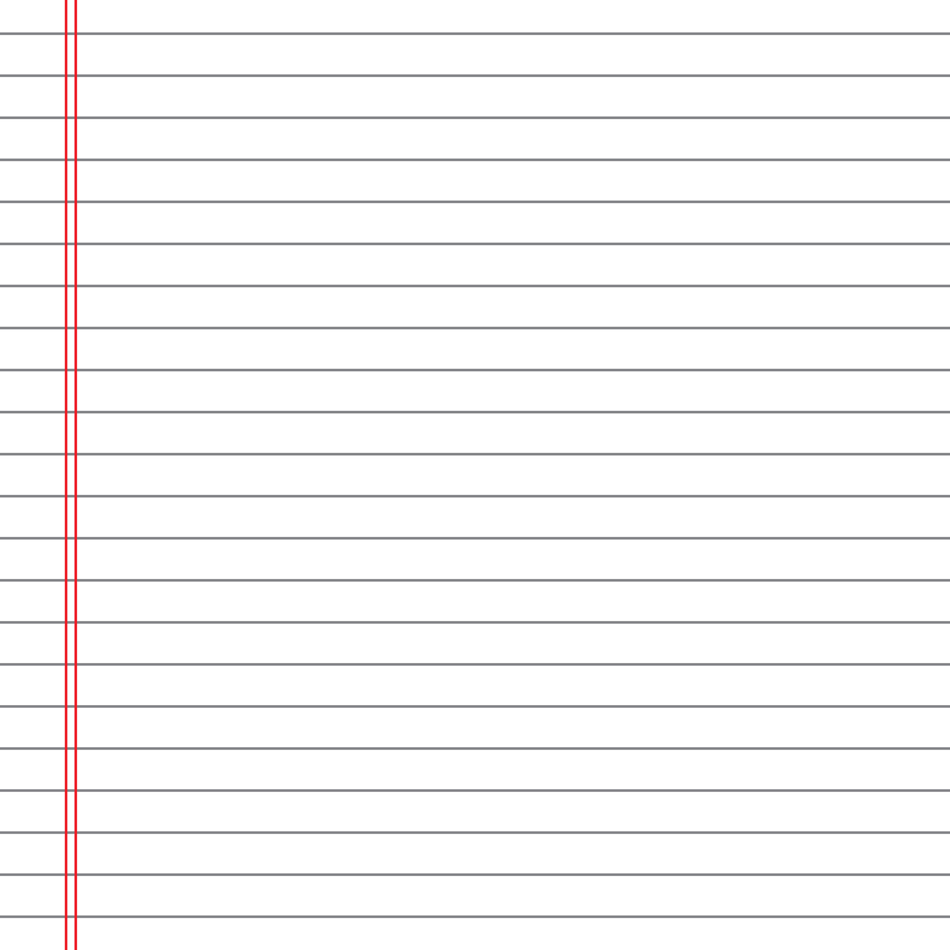 Lined paper from a notebook 37959896 Vector Art at Vecteezy