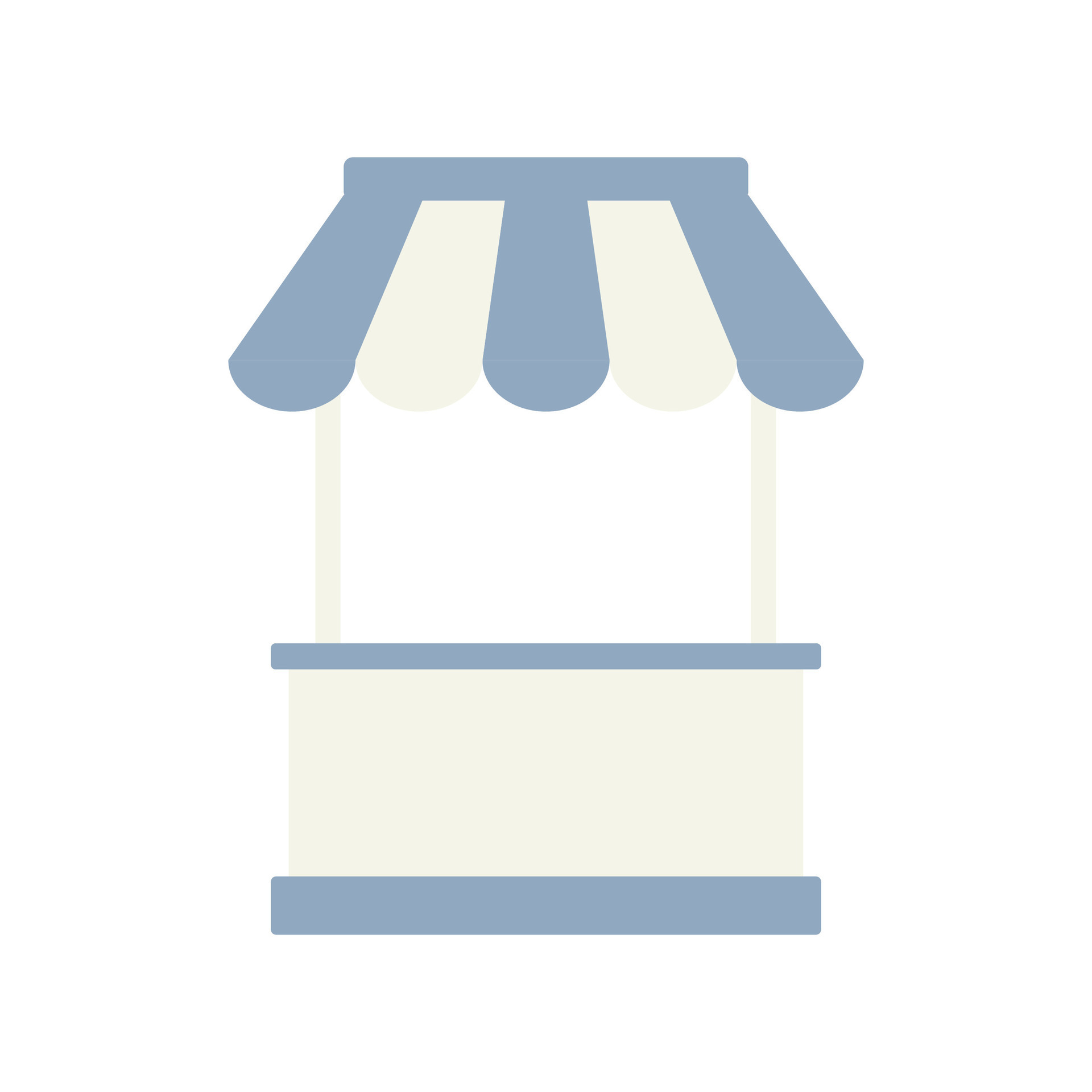 Empty Market Stall Vector Illustration 37960884 Vector Art at Vecteezy Empty Market Stall Vector Illustration 37960884 Vector Art at Vecteezy