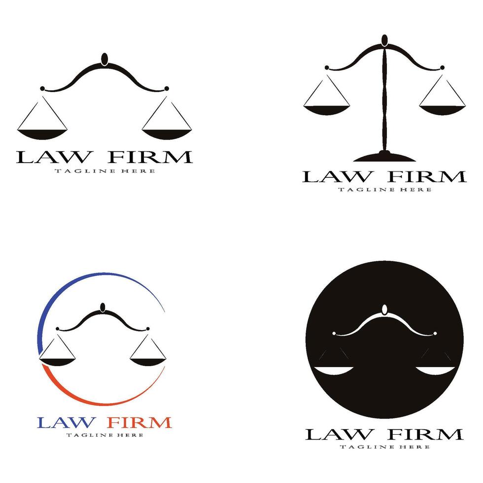 Law Firm Logo Vector Template 37978766 Vector Art At Vecteezy
