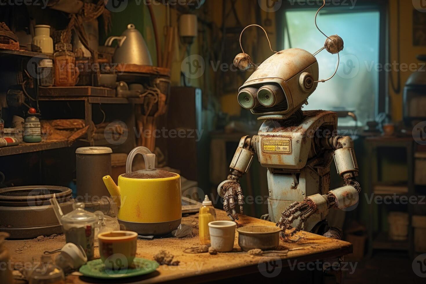 Kitchen Robot Stock Photos, Images and Backgrounds for Free Download