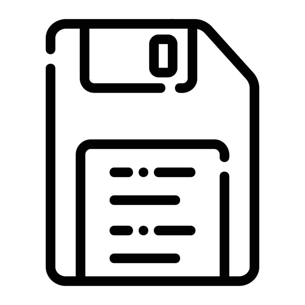 floppy disk Line Icon Background White 37992200 Vector Art at Vecteezy floppy disk Line Icon Background White 37992200 Vector Art at Vecteezy