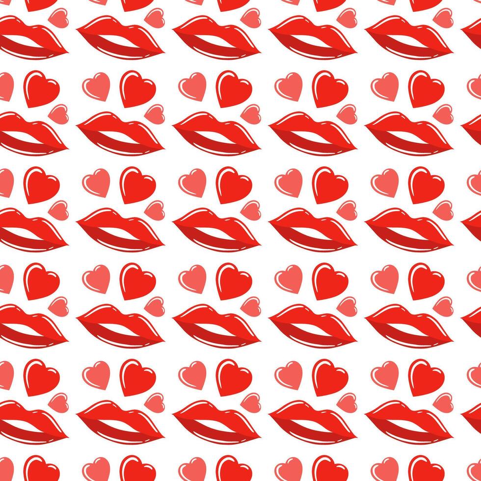Heart Pattern Background Valentines Day 37992880 Vector Art At Vecteezy