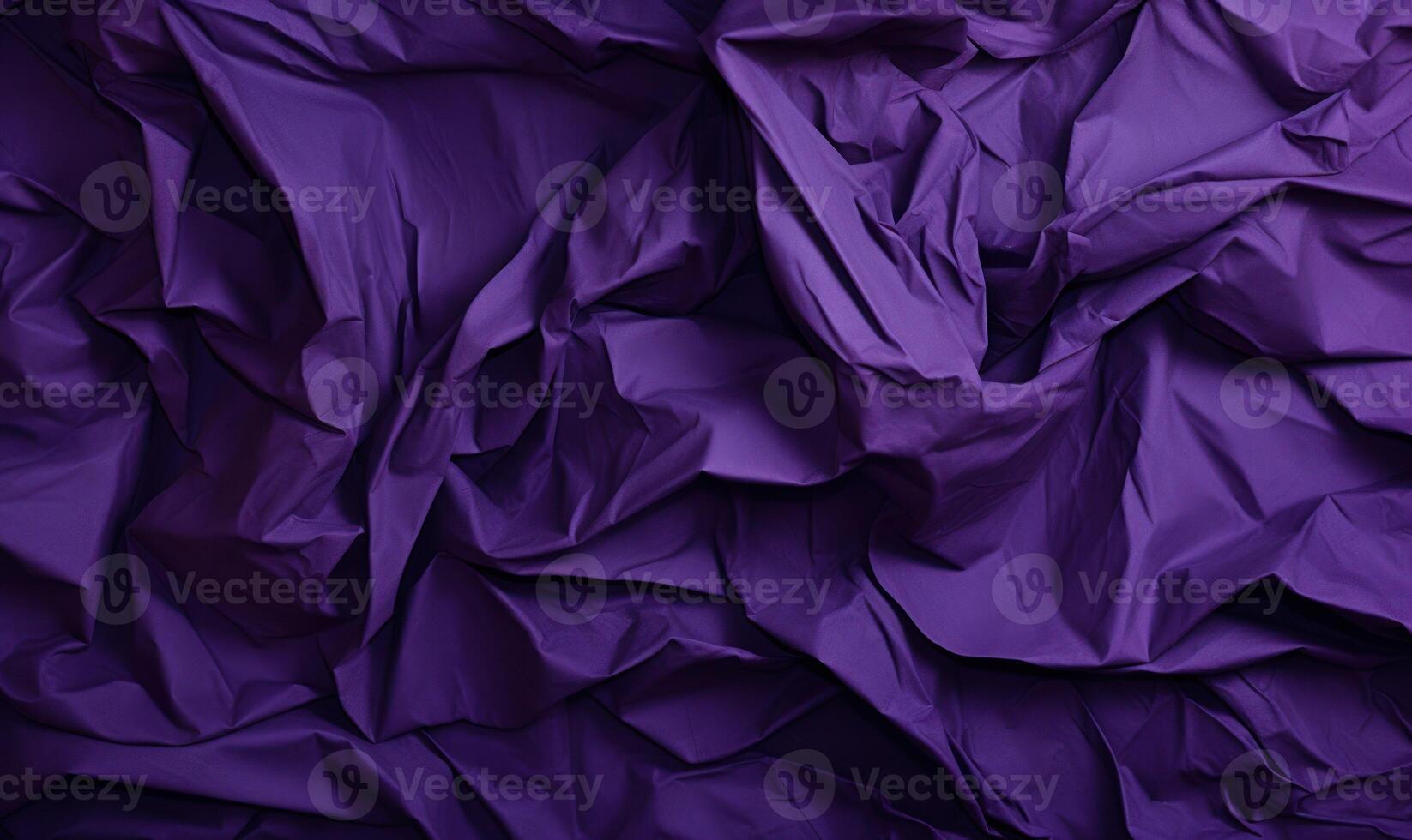 AI generated Purple creased crumpled paper background grunge texture ...
