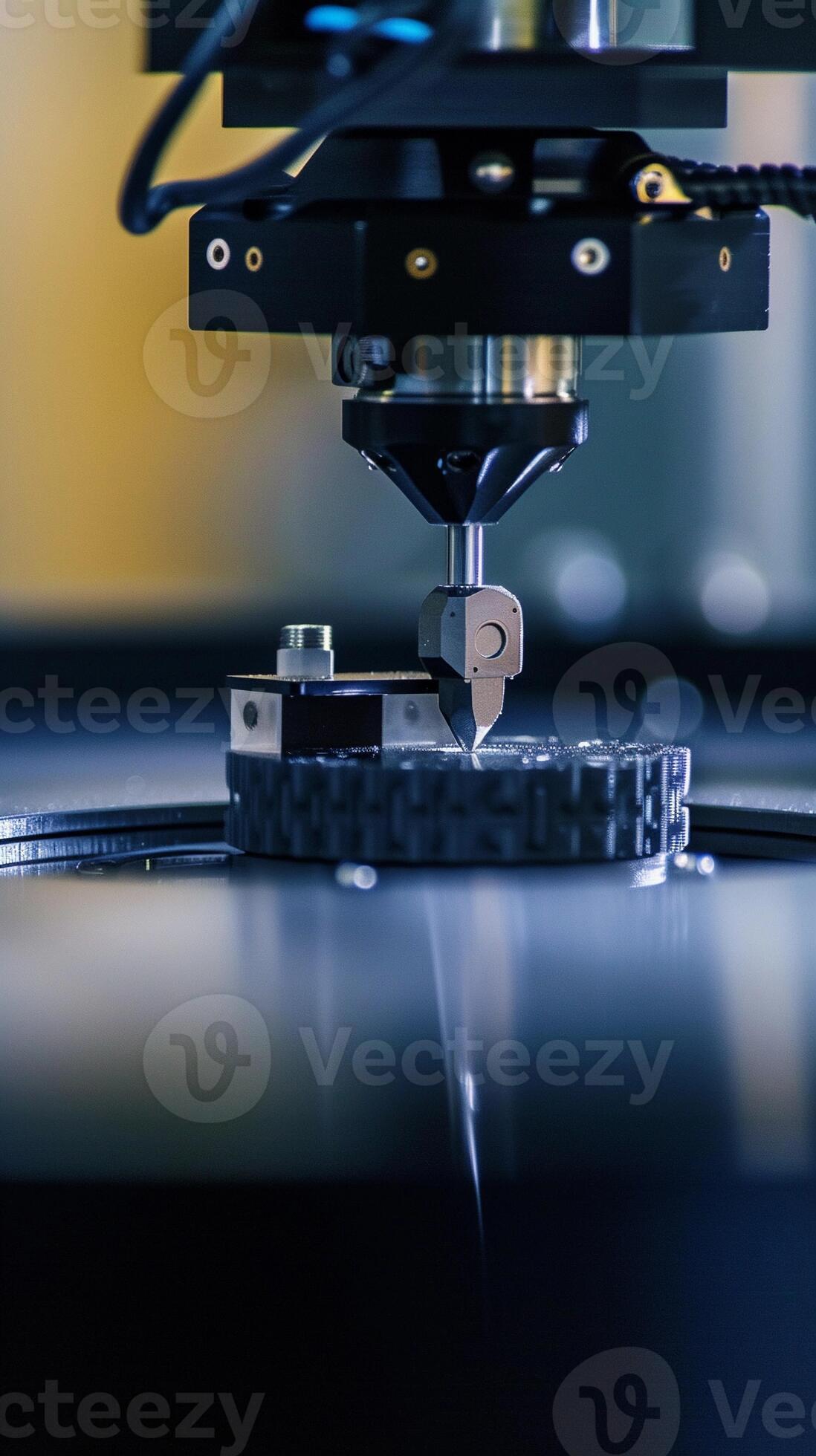 AI generated 3D Printing Innovation, highlight the process of 3D printing, background image ...