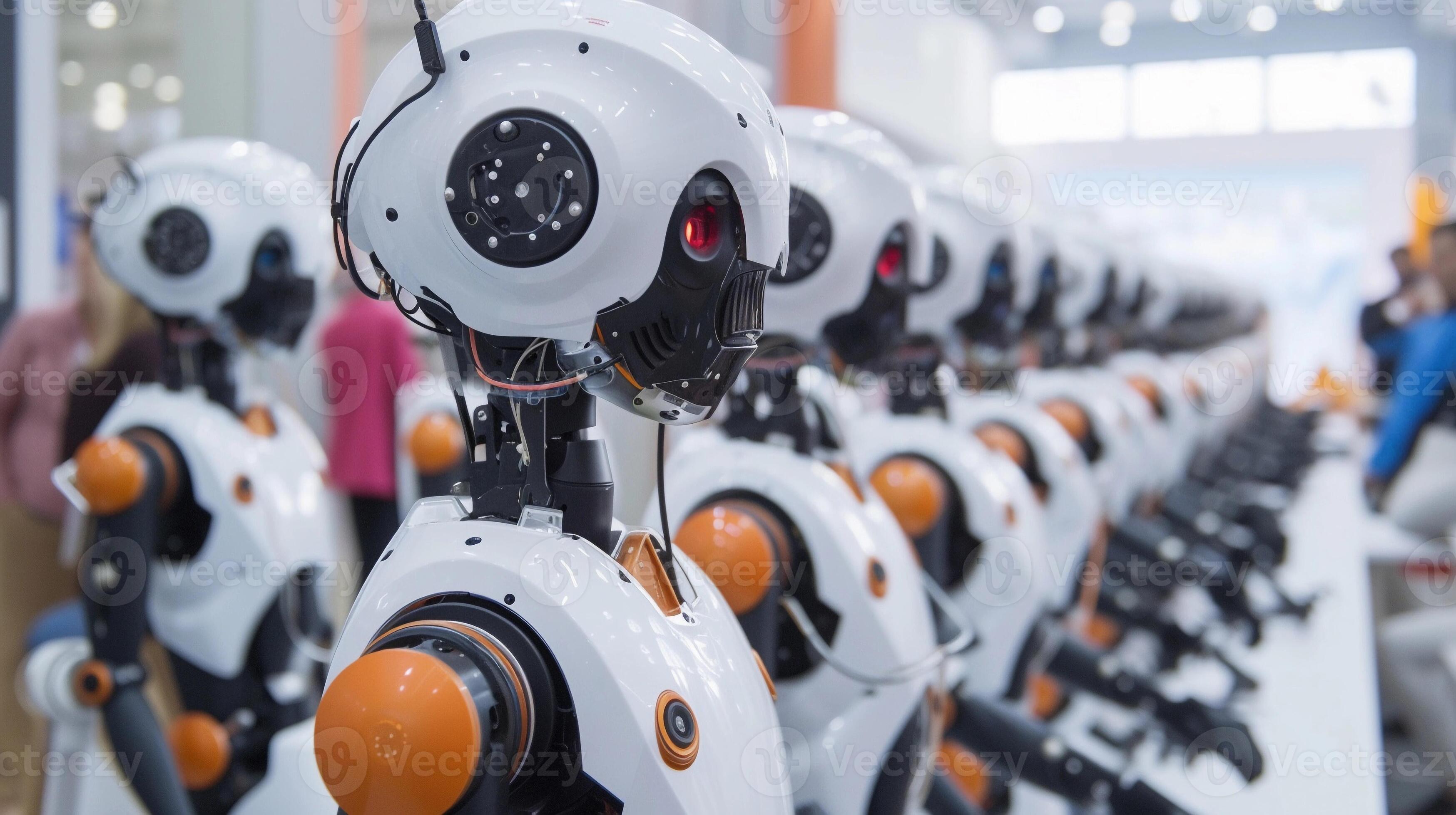 AI generated Robotics Workshop, soft focus lens, Show a workshop filled ... AI generated Robotics Workshop, soft focus lens, Show a workshop filled ...