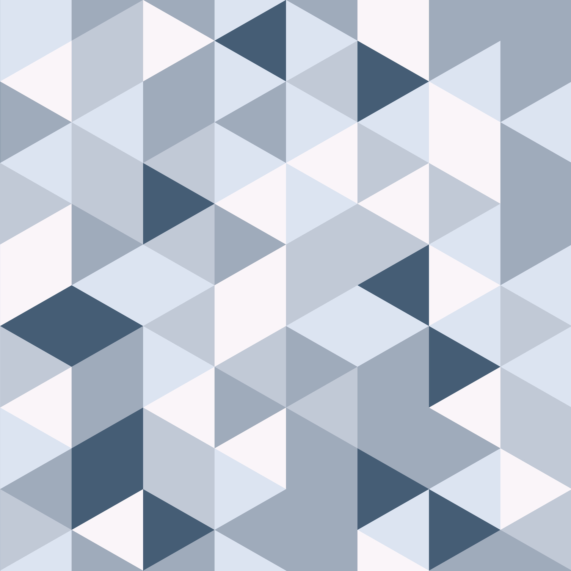 Geometric Triangle Seamless Pattern Wall Art Minimal Vector