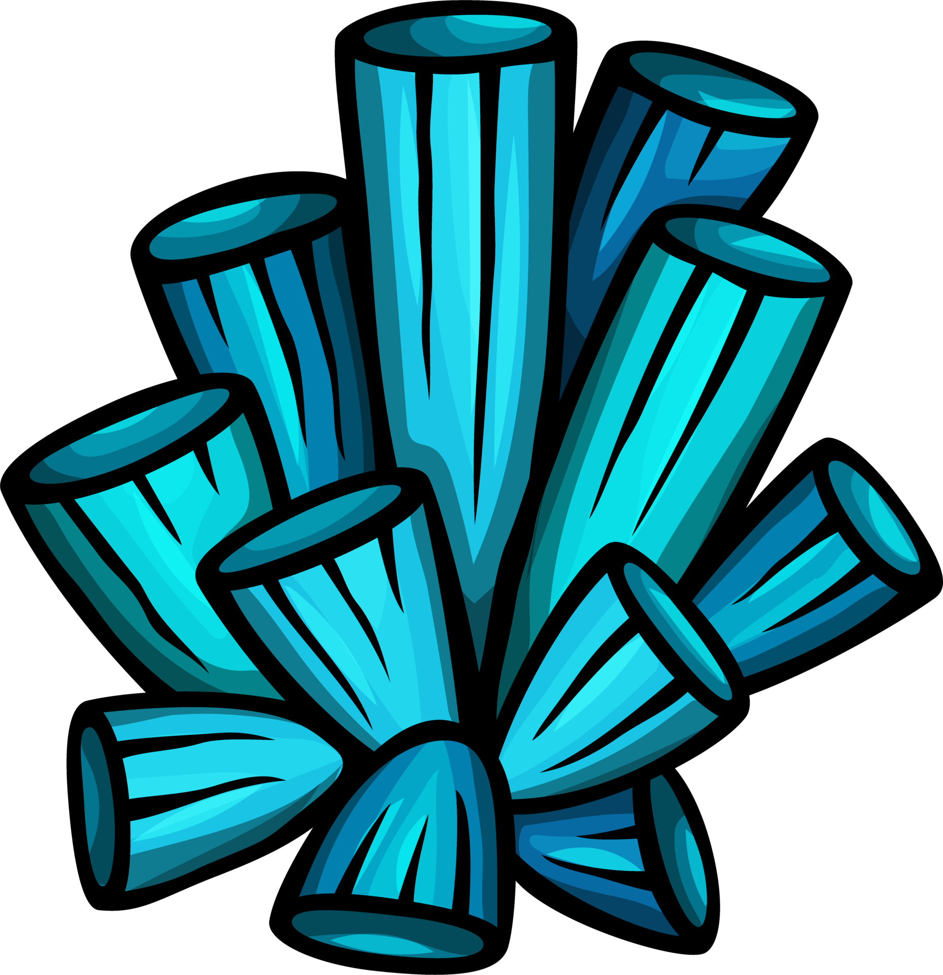 Algae Cartoon Funny Illustration 38014570 Png