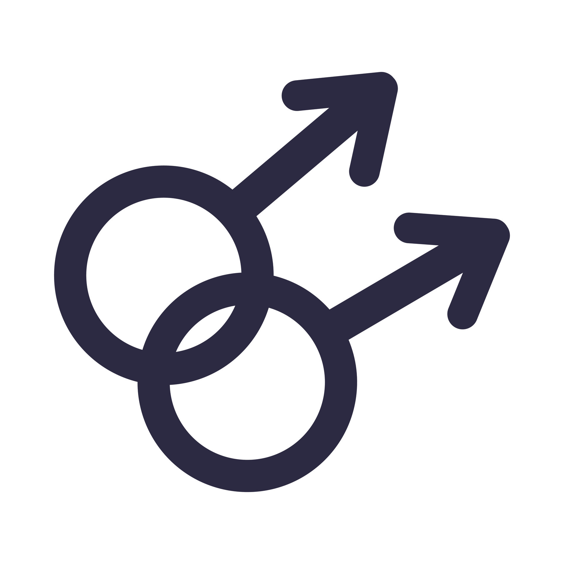Two Male Symbols Gay Gender Icon Lgbt Couple Homosexual Orientation