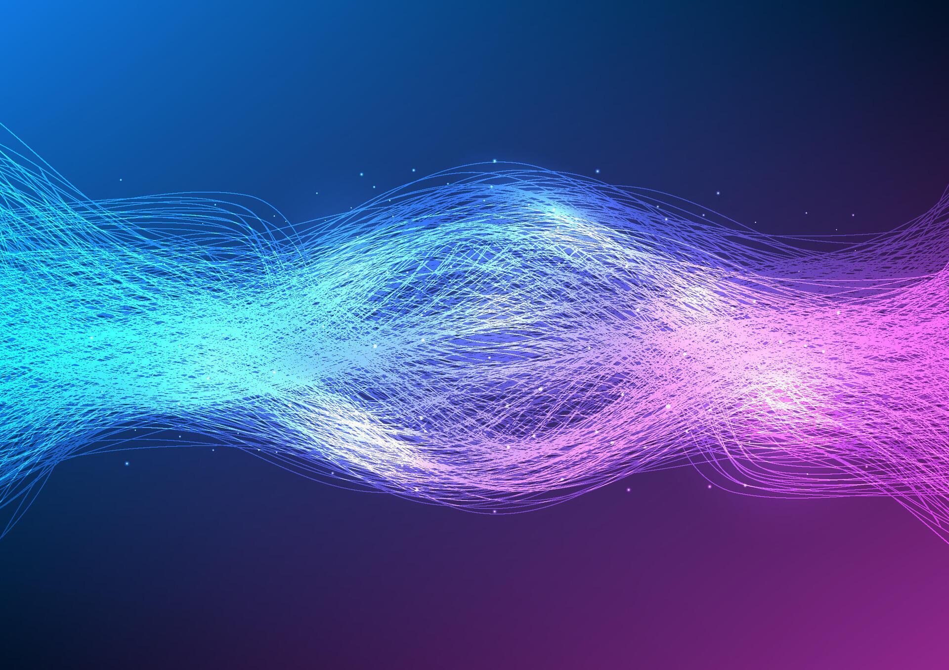 Big data technology background The overlapping lines represent the aggregation of enormous ...