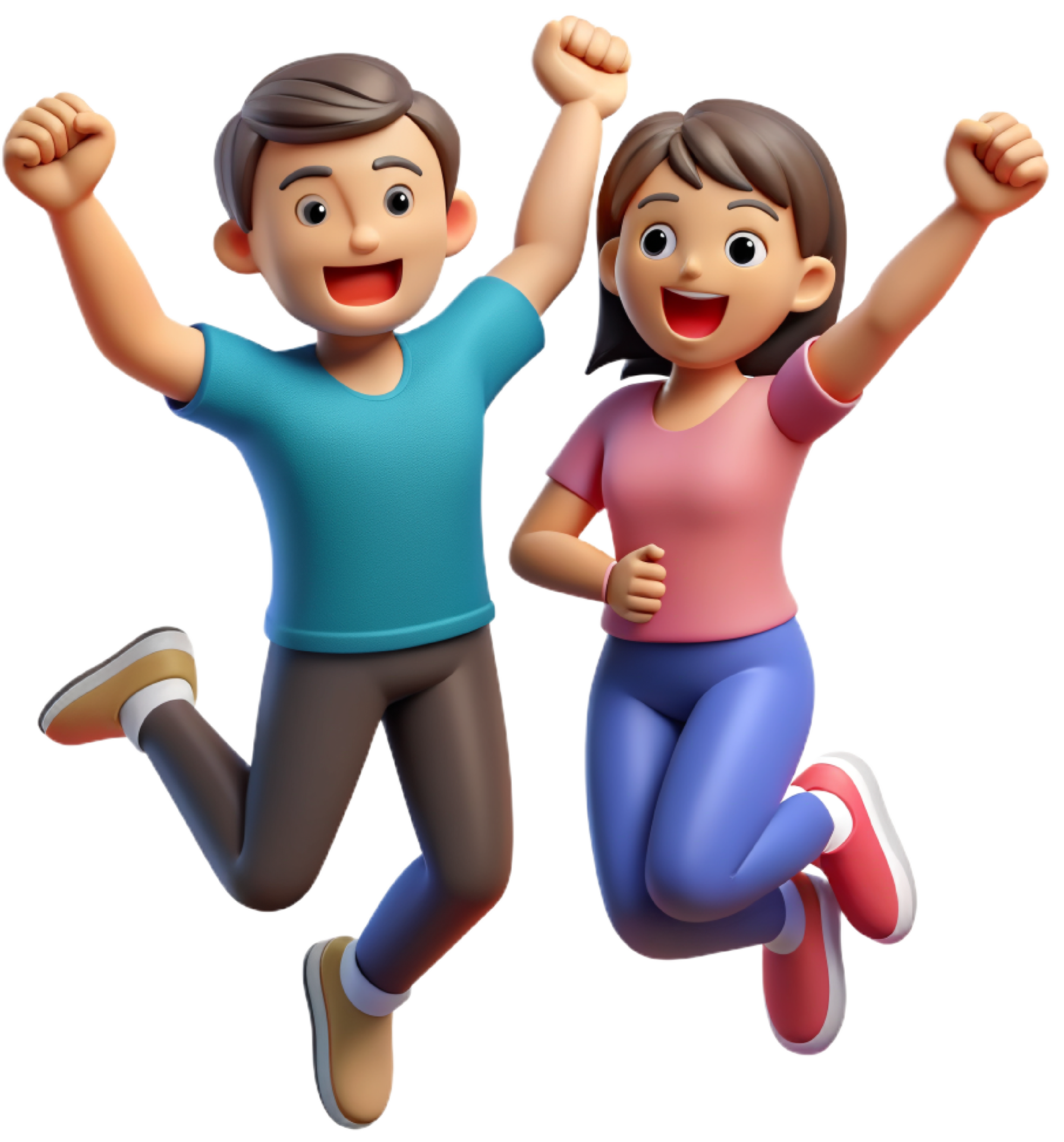 A Couple Having Fun 3d 38028906 Png