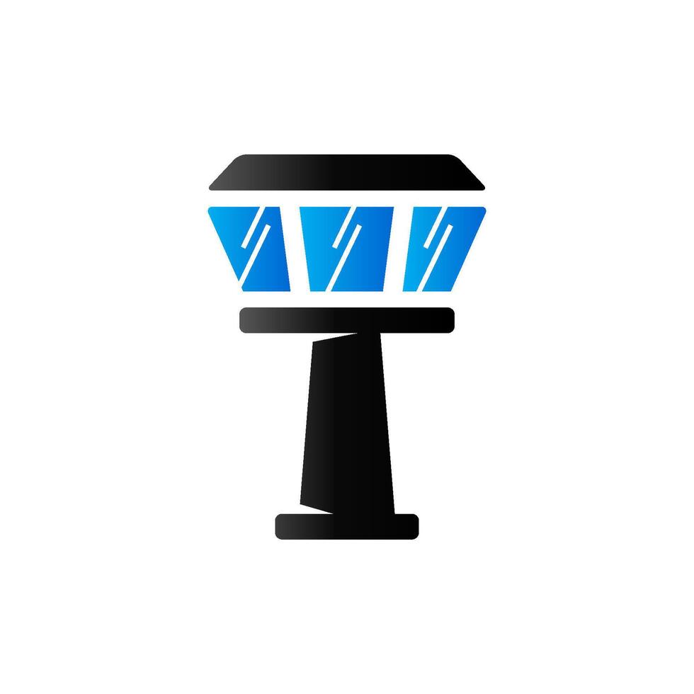 Airport tower icon in duo tone color. Traffic control aviation 38029397 ...