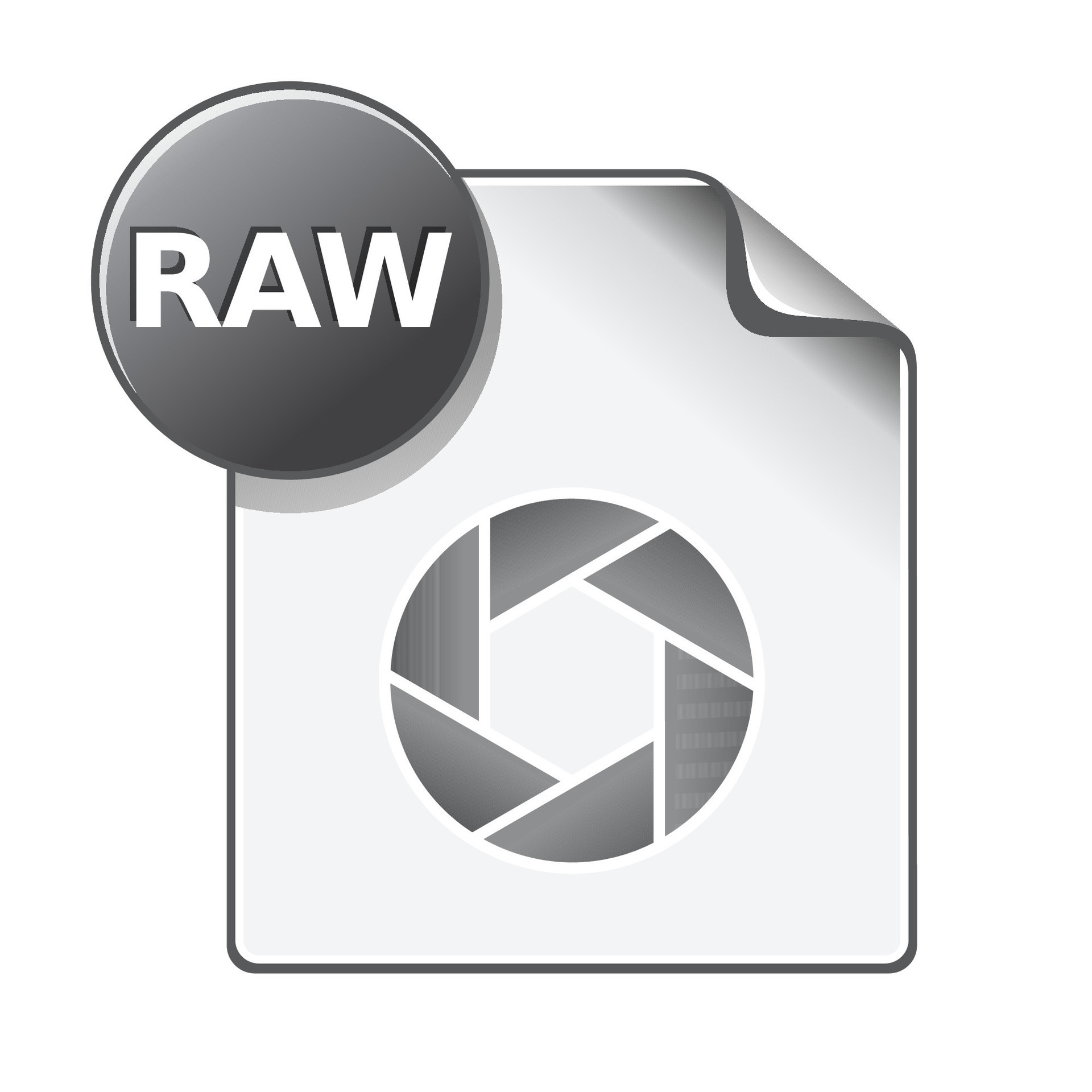 Raw File Format Icon In Color Data Computer Information 38029772 Vector Art At Vecteezy
