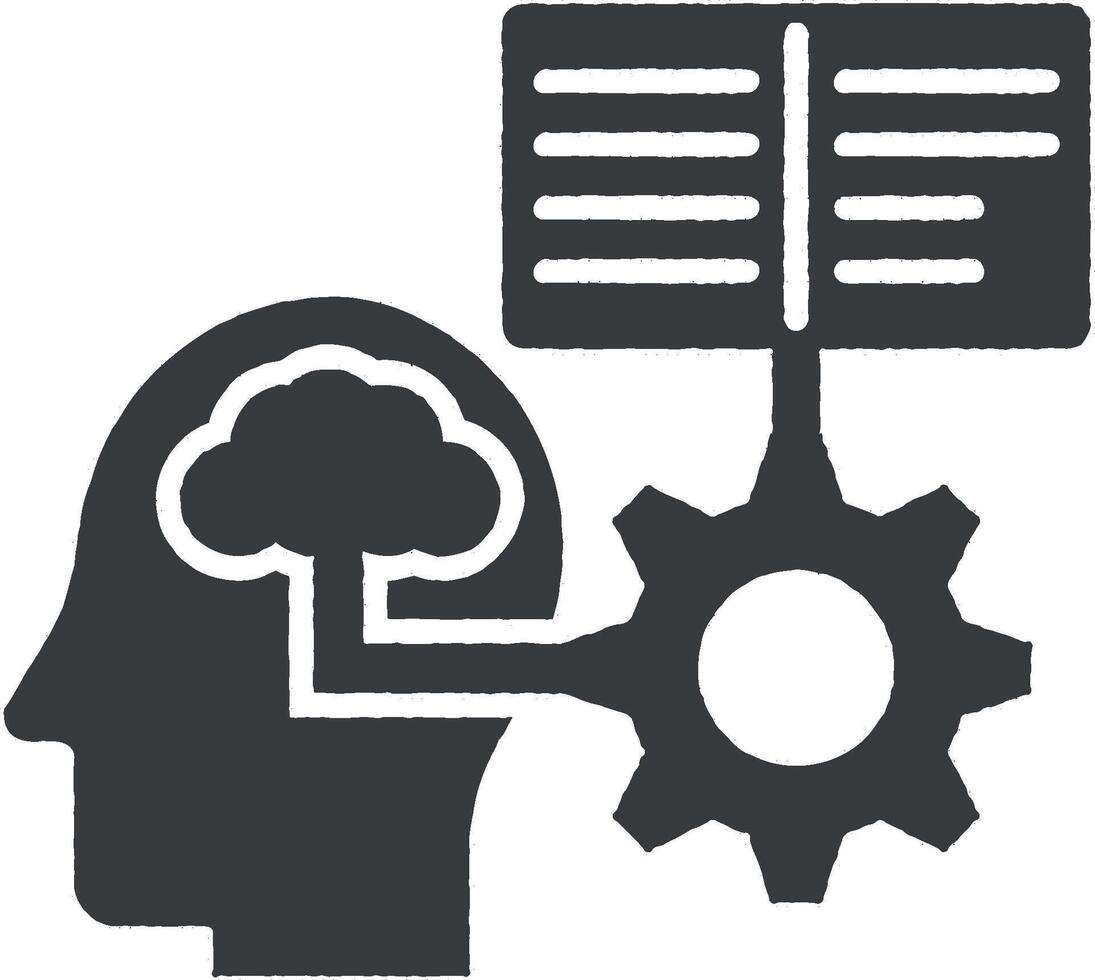 Memorize In Mind Vector Icon Illustration With Stamp Effect 38034294 Vector Art At Vecteezy