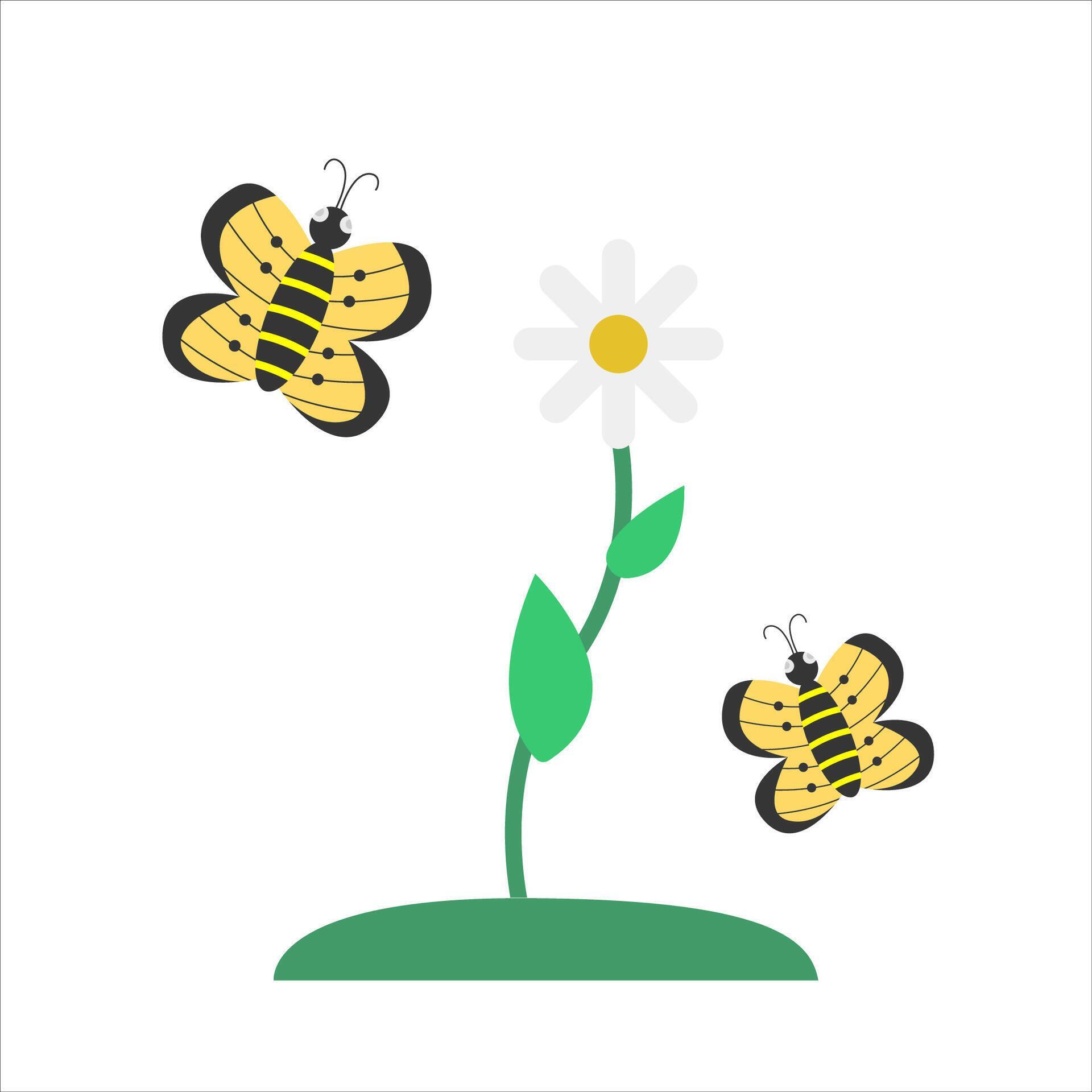 butterfly with flower illustration 38041072 Vector Art at Vecteezy