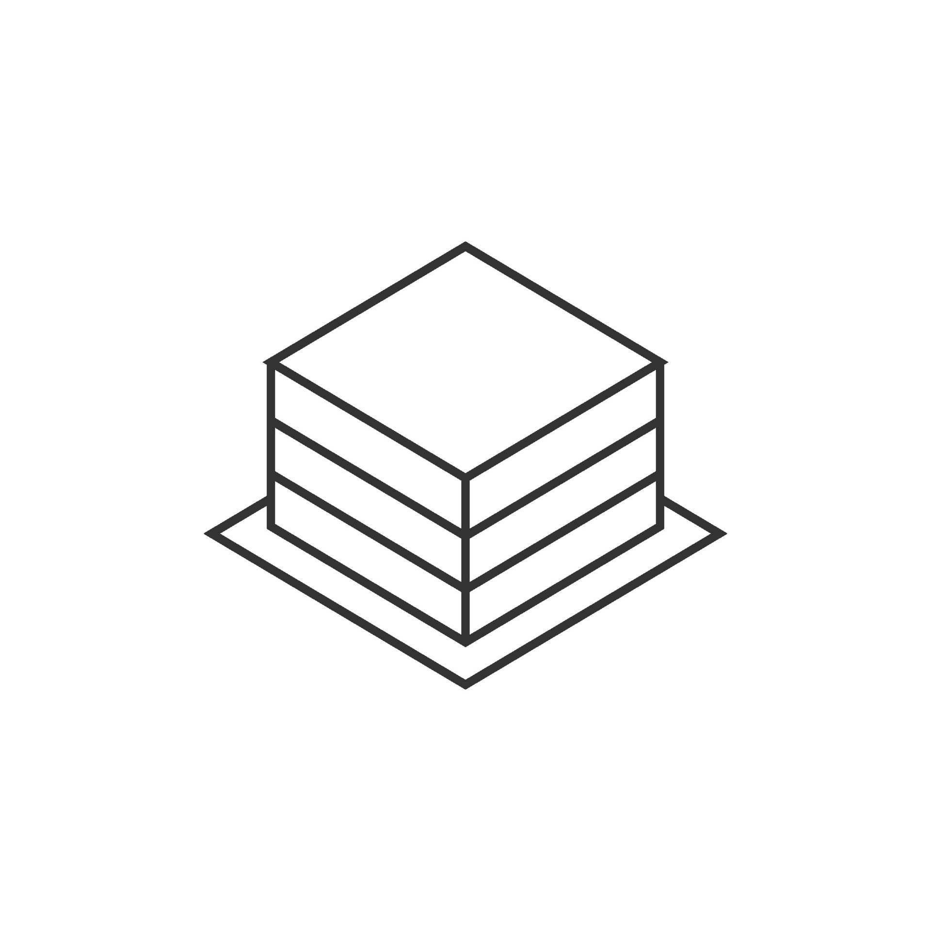 Printing Stack Icon In Thin Outline Style 38043010 Vector Art At Vecteezy