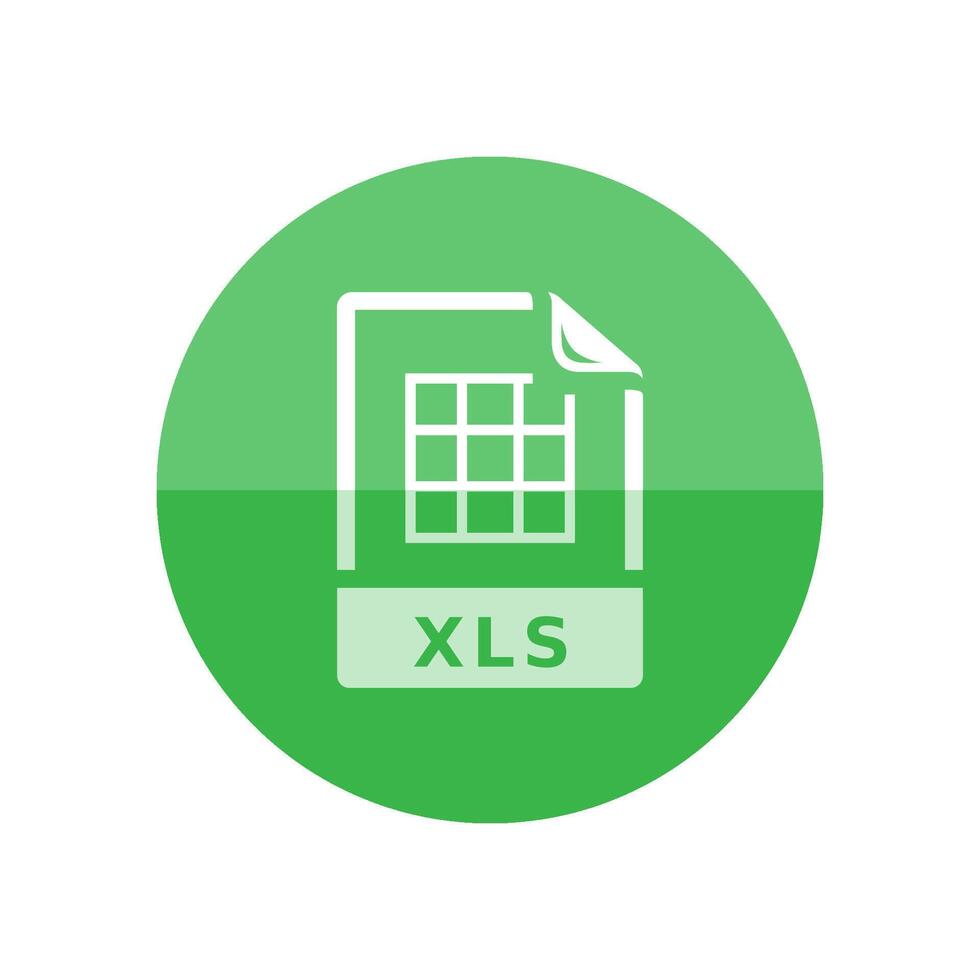 Spreadsheet File Icon In Flat Color Circle Style Office Report Finance