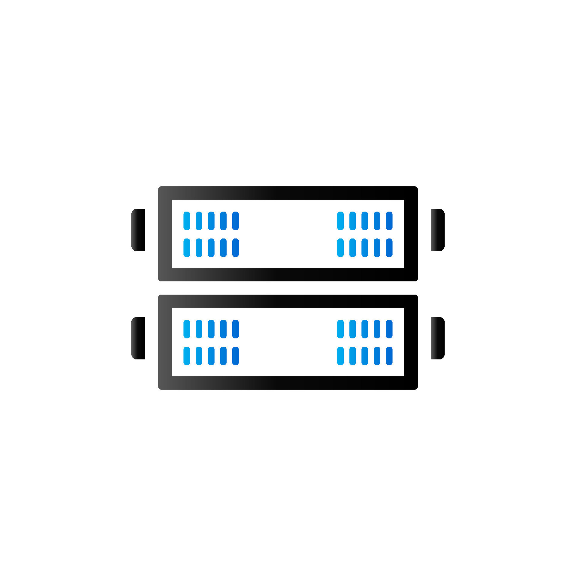 Server Rack Icon In Duo Tone Color Computer Data File Hosting 38051523 Vector Art At Vecteezy
