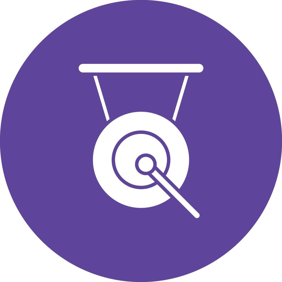 Gong icon vector image. Suitable for mobile apps, web apps and print media. 38051701 Vector Art ...