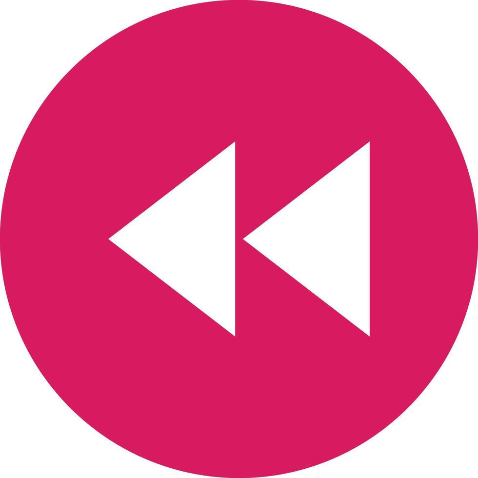 Rewind icon vector image. Suitable for mobile apps, web apps and print media. 38052130 Vector ...