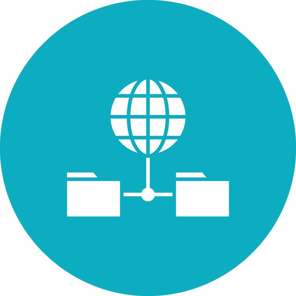 World Data icon vector image. Suitable for mobile apps, web apps and print media. 38052817 ...