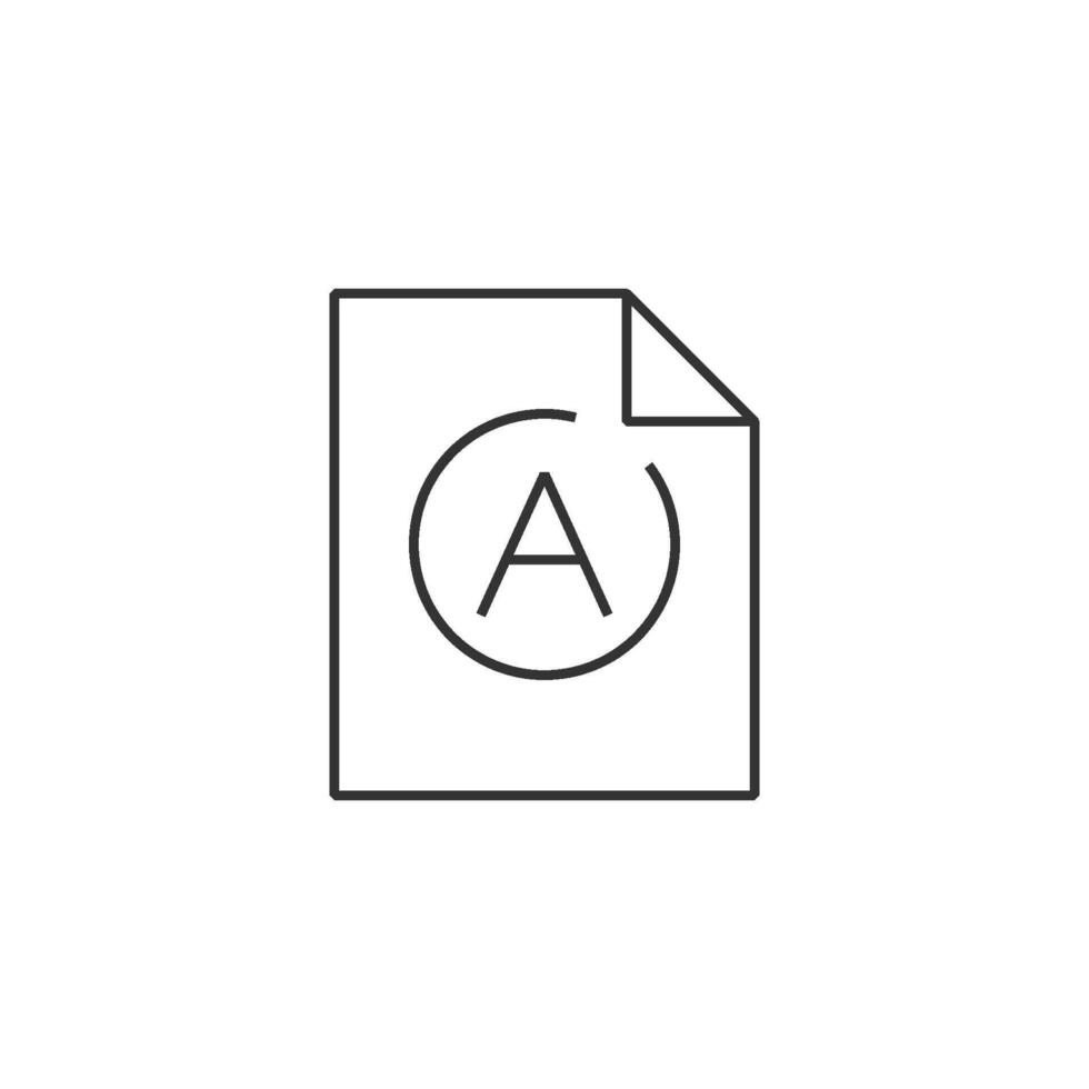 Exam result icon in thin outline style 38054122 Vector Art at Vecteezy Exam result icon in thin outline style 38054122 Vector Art at Vecteezy