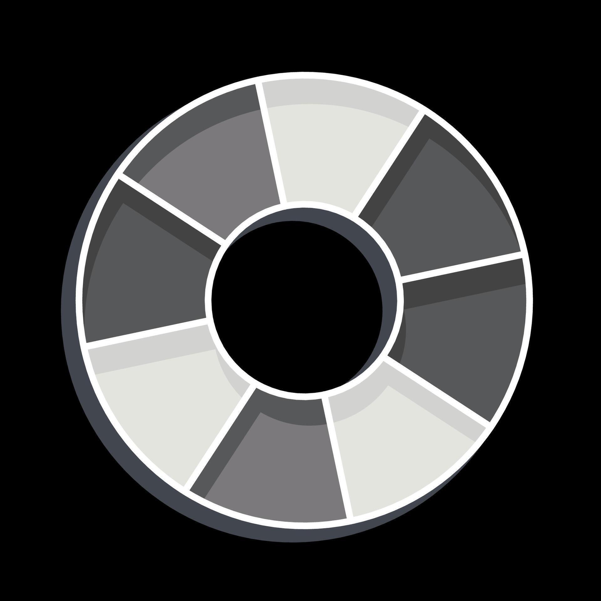 Icon Float. related to Ring symbol. glossy style. simple design ...