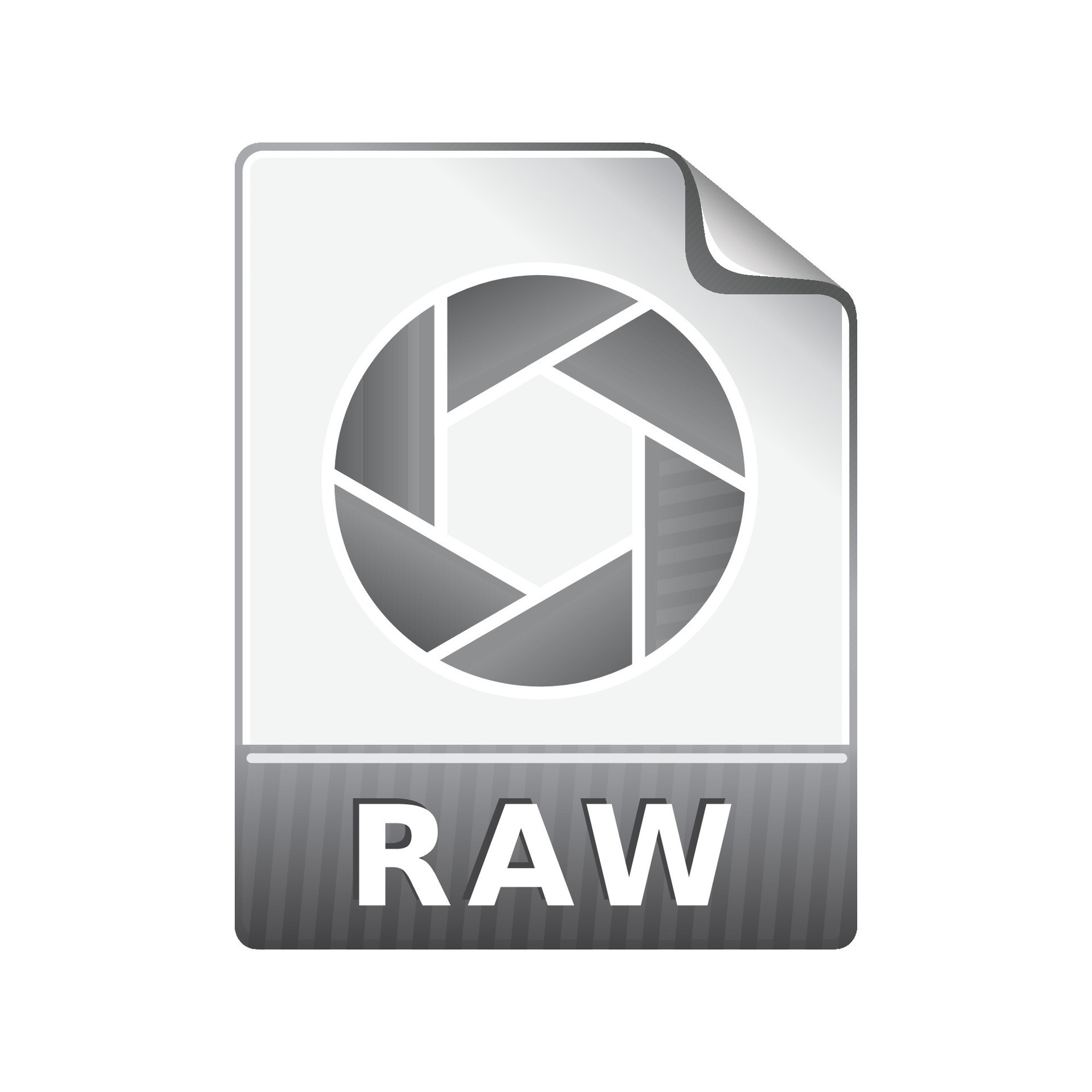 Raw File Format Icon In Color Data Computer Information 38059868