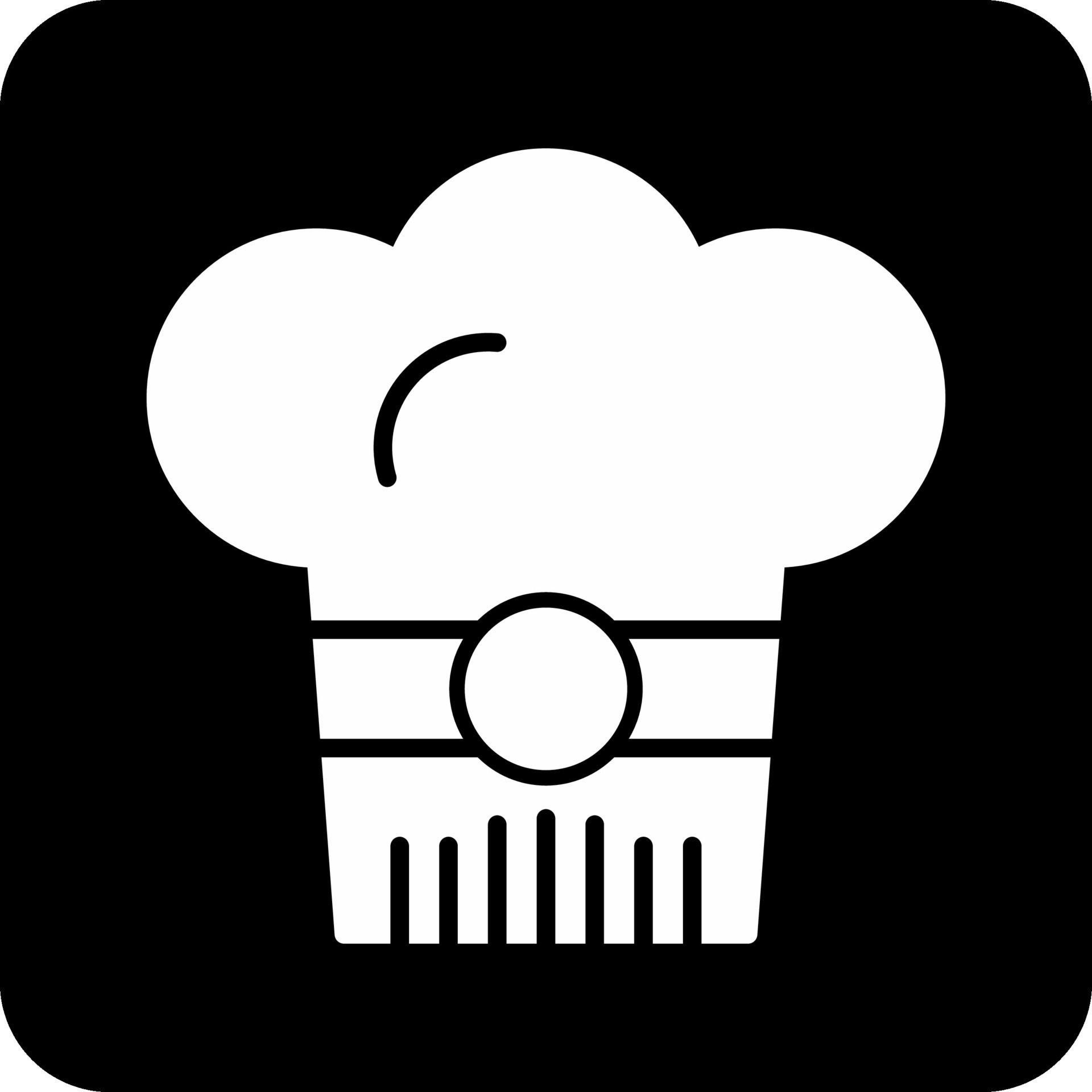 Chef Hat Vector Icon 38061613 Vector Art at Vecteezy