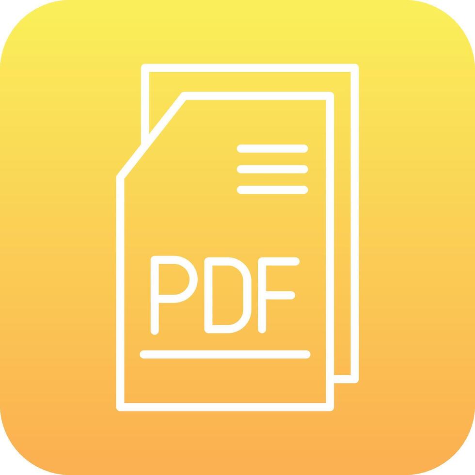 Pdf File Vector Icon 38063366 Vector Art at Vecteezy
