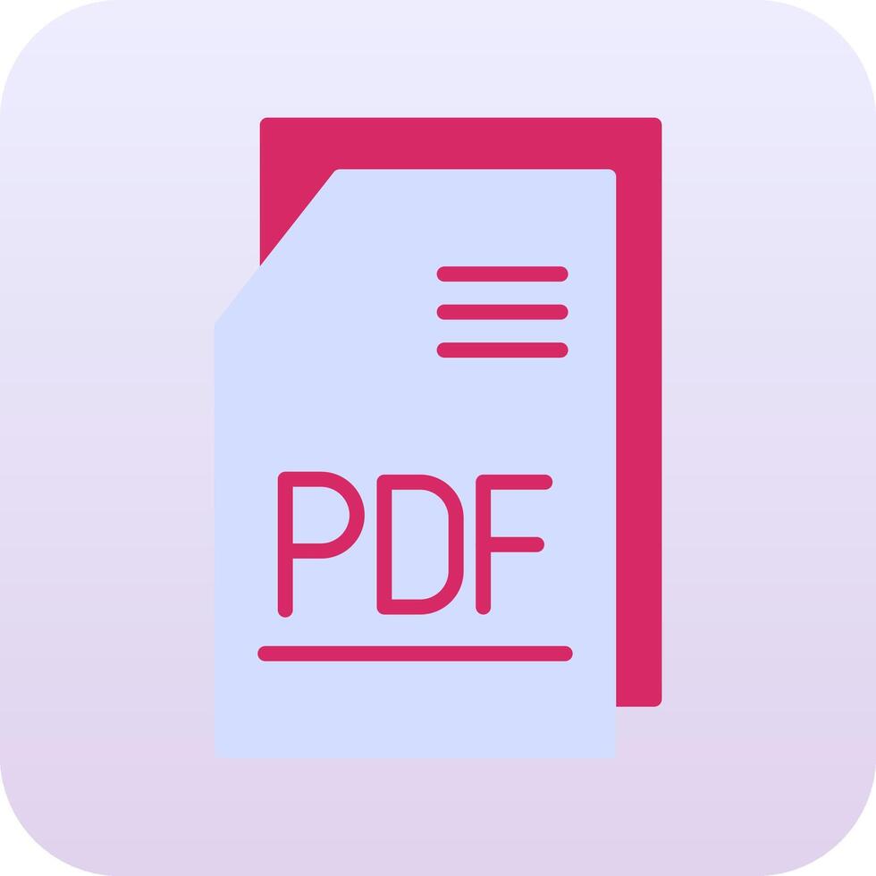 Pdf File Vector Icon 38065542 Vector Art at Vecteezy