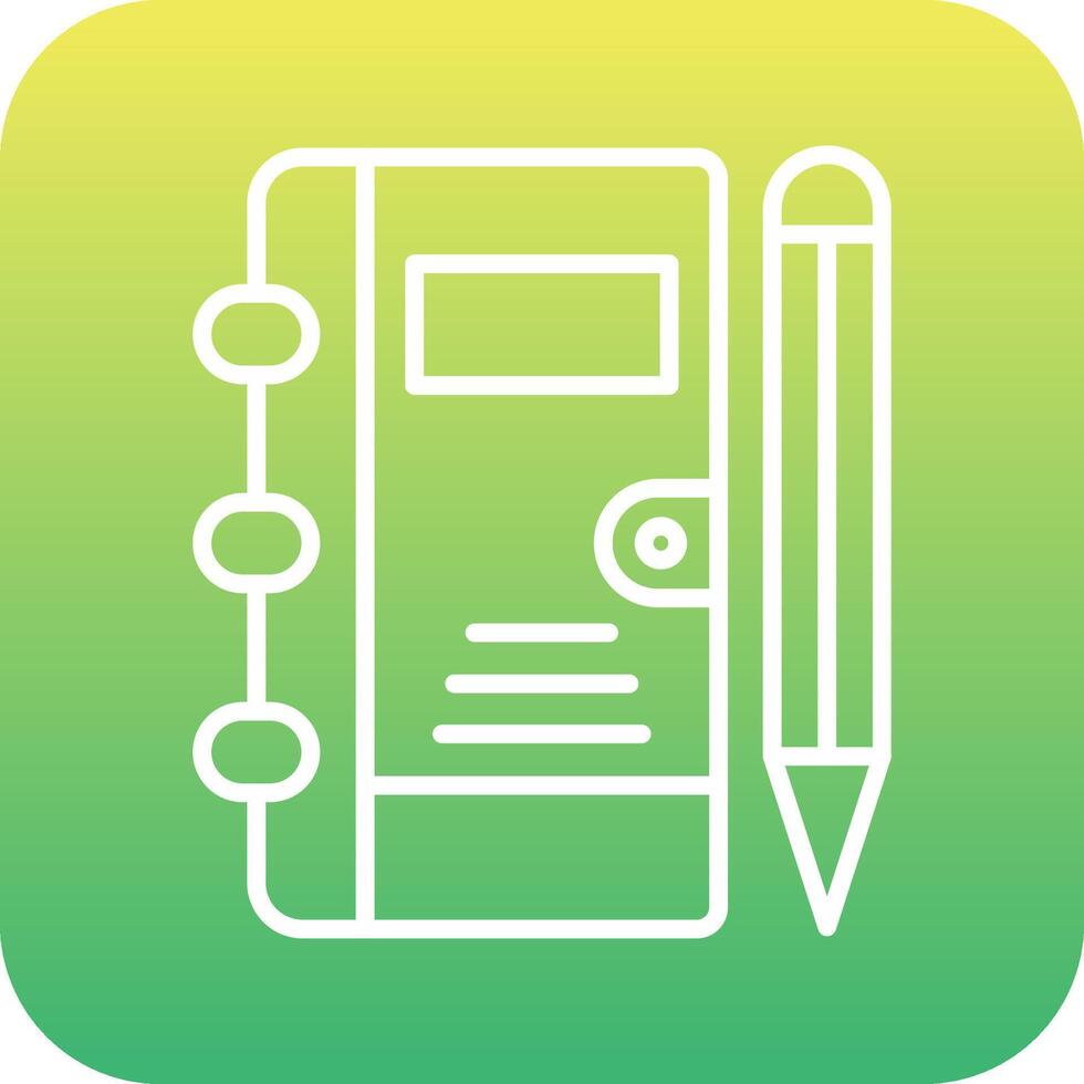 NoteBook Vecto Icon 38067444 Vector Art at Vecteezy