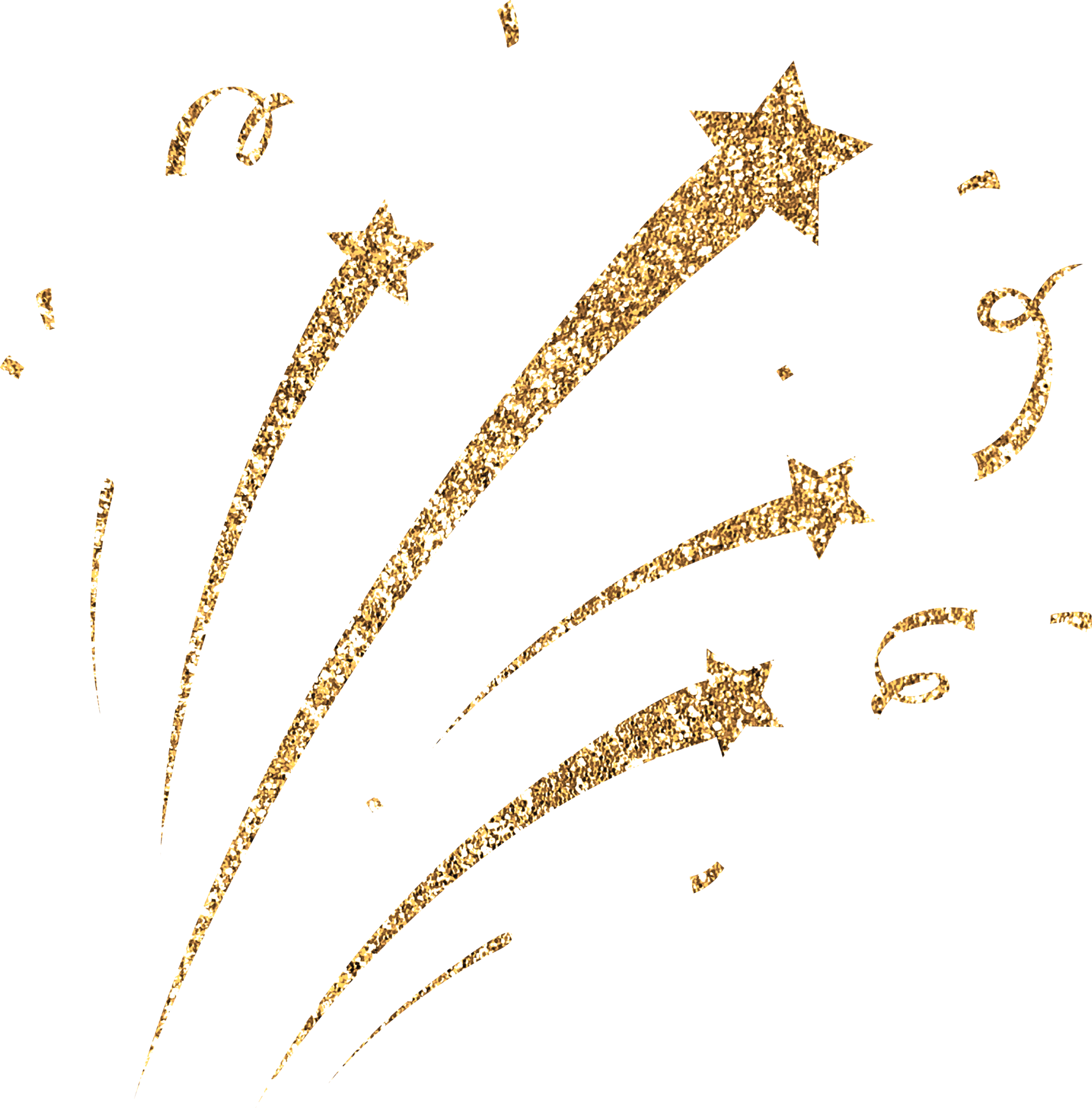 Gold Glitter Firework Explosion 38073066 PNG