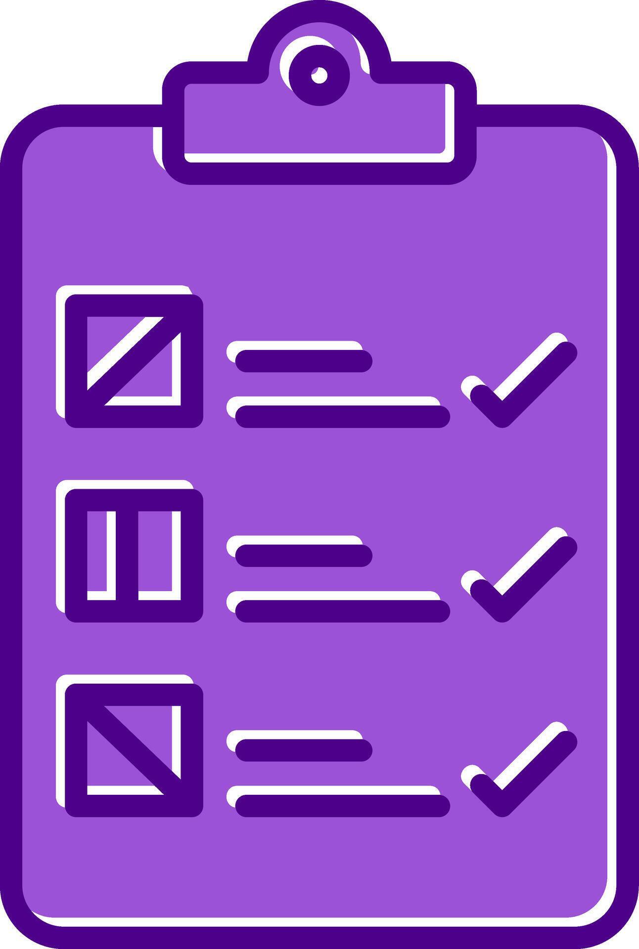 Checklist Vecto Icon 38076440 Vector Art at Vecteezy