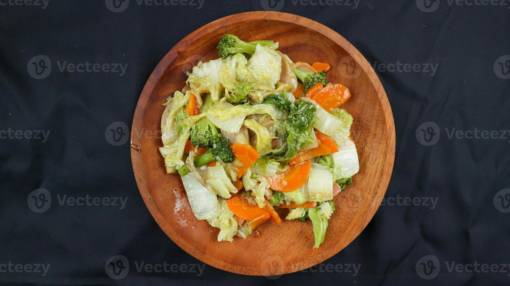 Fried Capcay Or Cap Cai Or Hokkien Is A Mixture Of Vegetables Stir Fried With Chicken Other