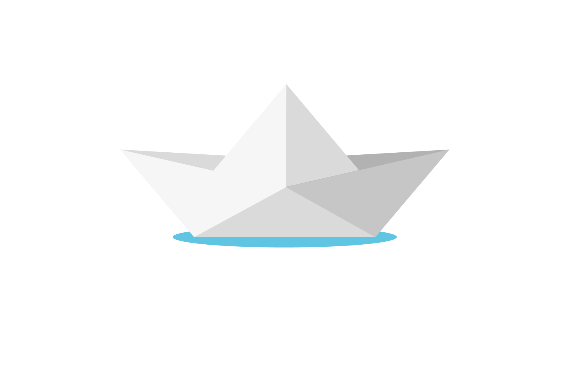 Paper Boat Origami On Water Wave Icon Flat Design 38081120 PNG paper-boat-origami-on-water-wave-icon-flat-design-38081120-png