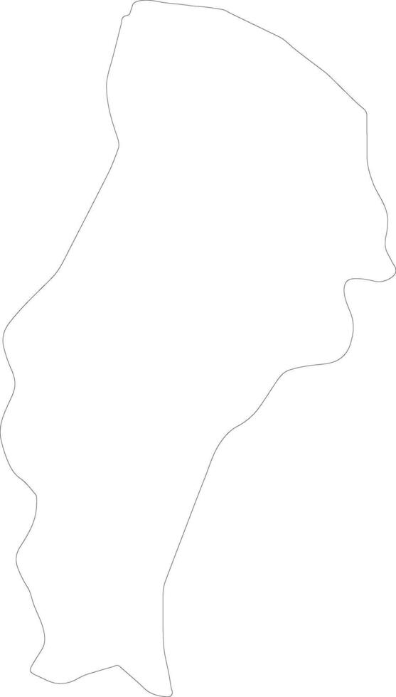 East Berbice Corentyne Guyana Outline Map 38096723 Vector Art At Vecteezy