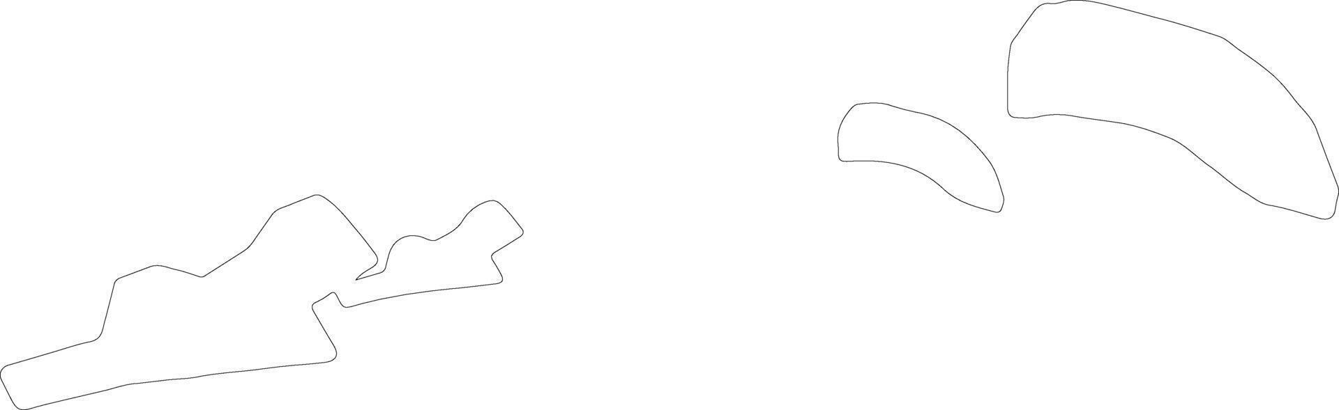 Al Asimah Kuwait outline map 38097705 Vector Art at Vecteezy