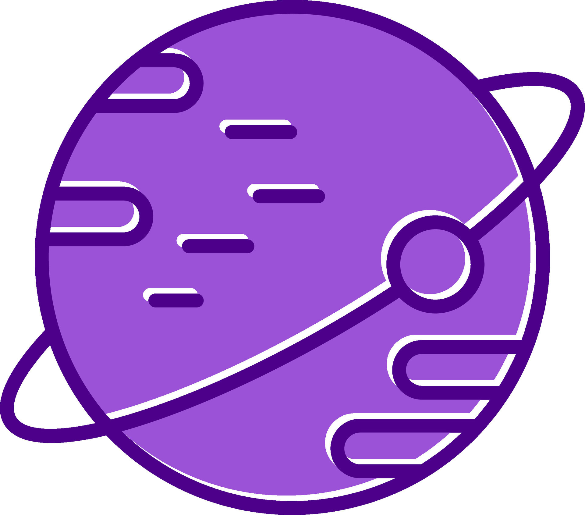 Planet Vecto Icon 38105261 Vector Art at Vecteezy