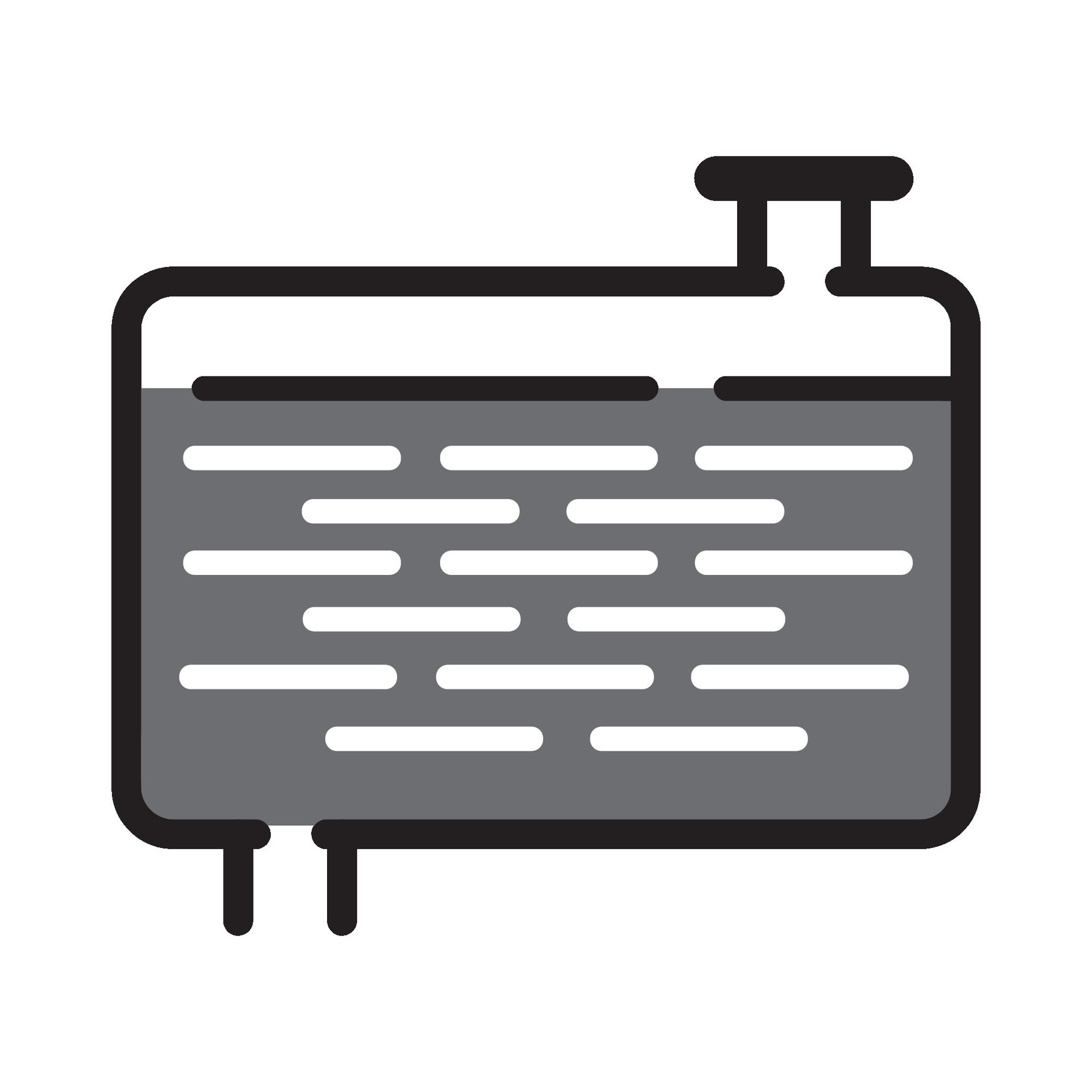 radiator icon logo vector design template 38108056 Vector Art at Vecteezy