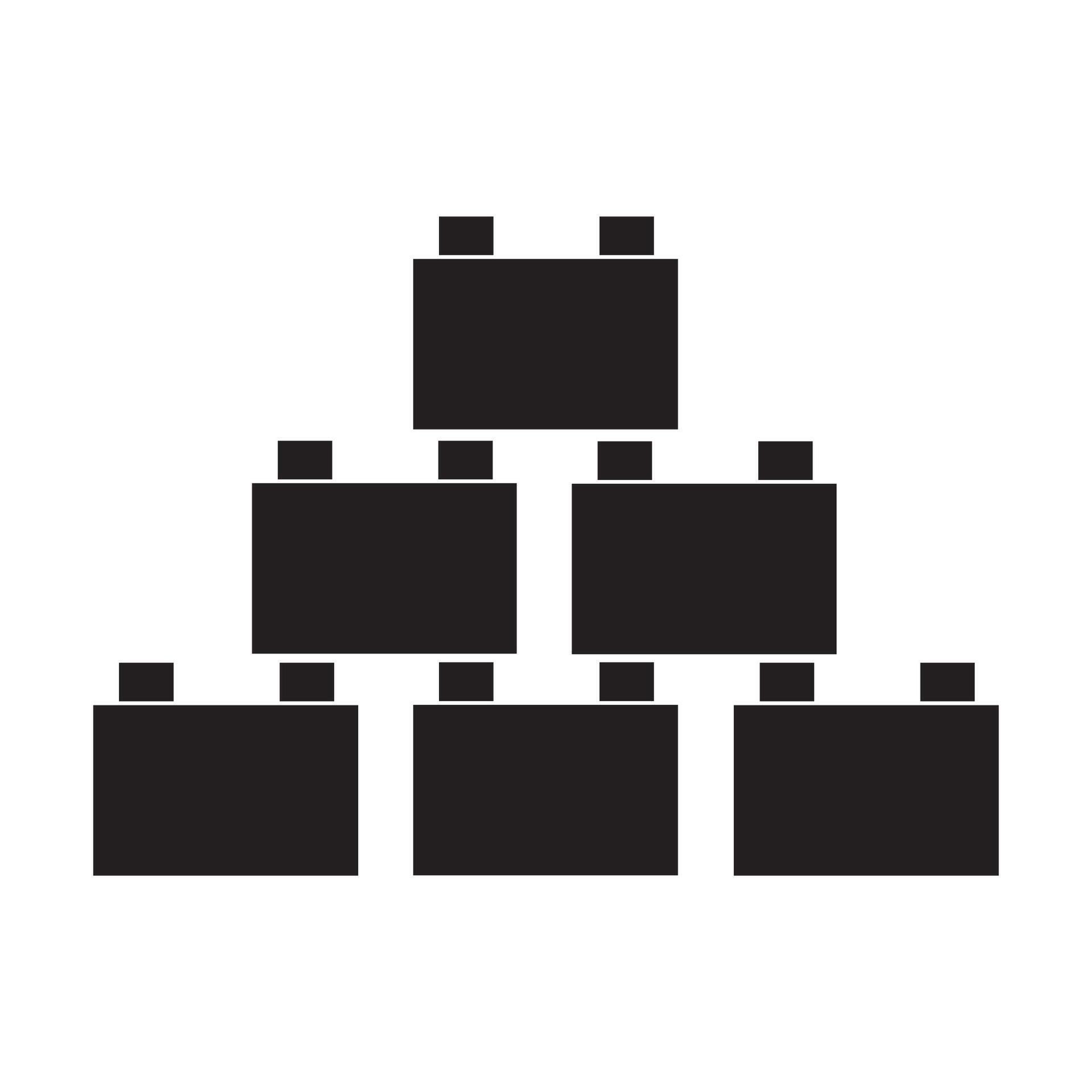 building blocks icon vector design template 38108219 Vector Art at Vecteezy