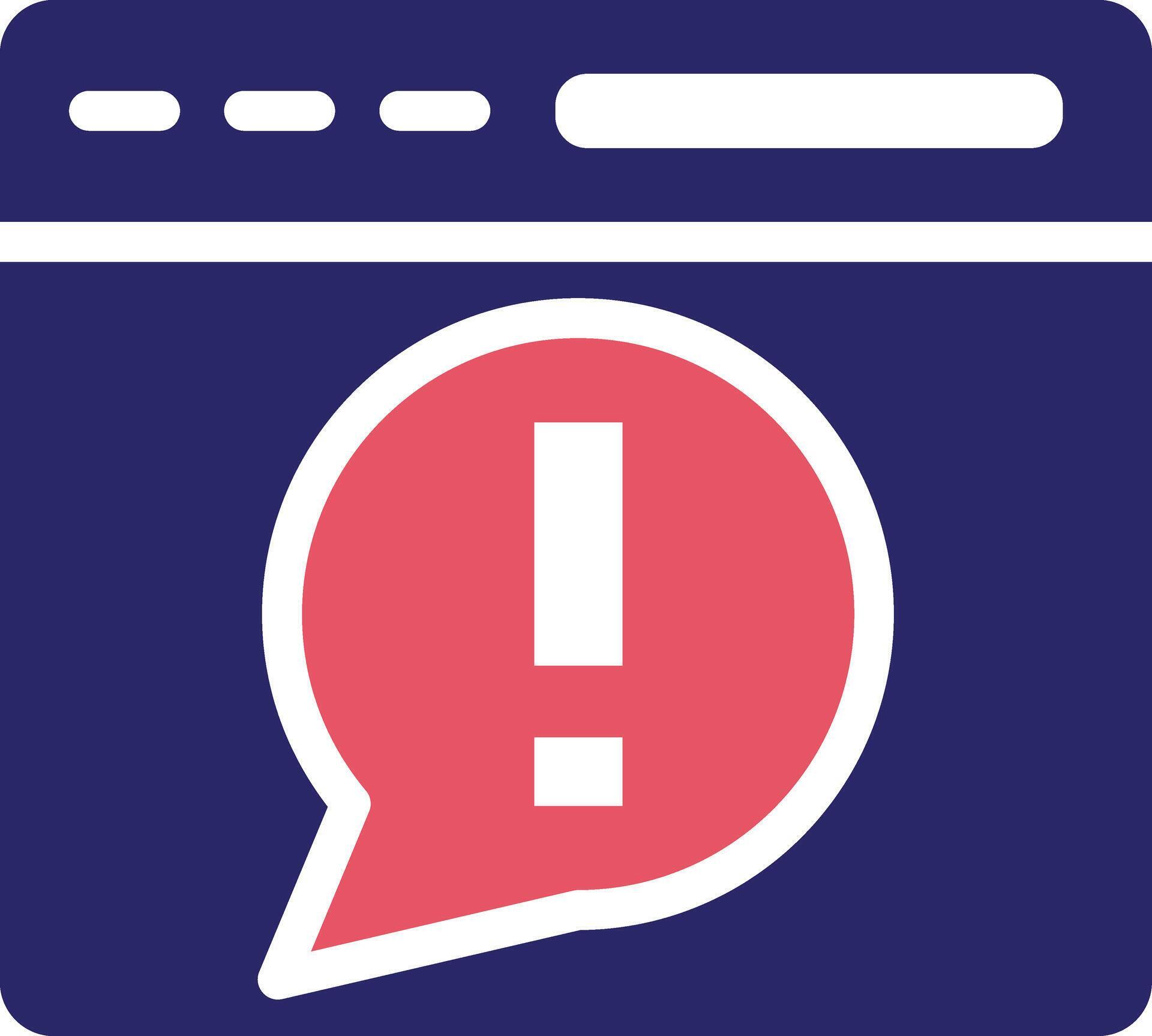 Message Alert Vector Icon 38110621 Vector Art at Vecteezy