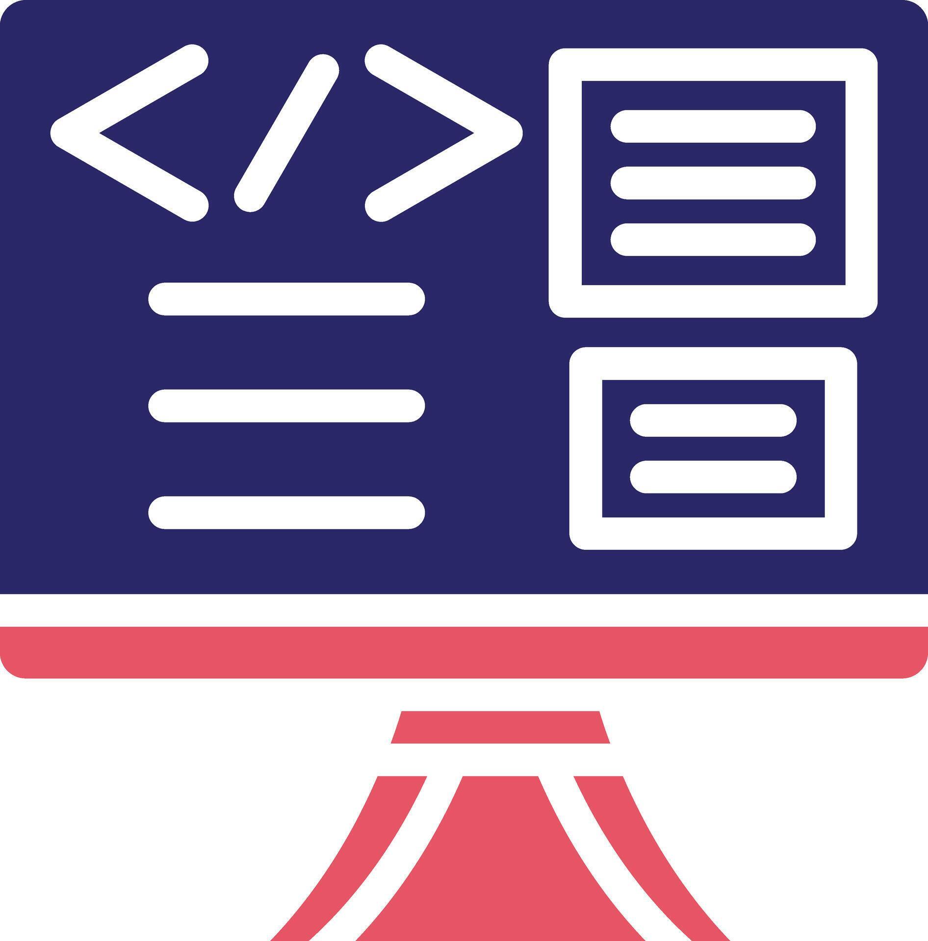 Web Programming Vector Icon 38112159 Vector Art at Vecteezy