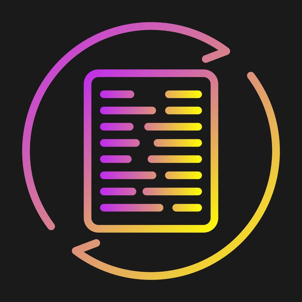 Document Synchronization Vector Icon 38112458 Vector Art at Vecteezy