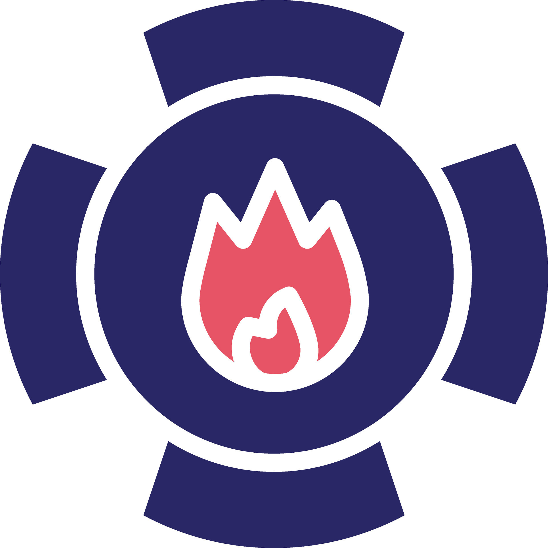Firefighter Badge Vector Icon 38115407 Vector Art at Vecteezy
