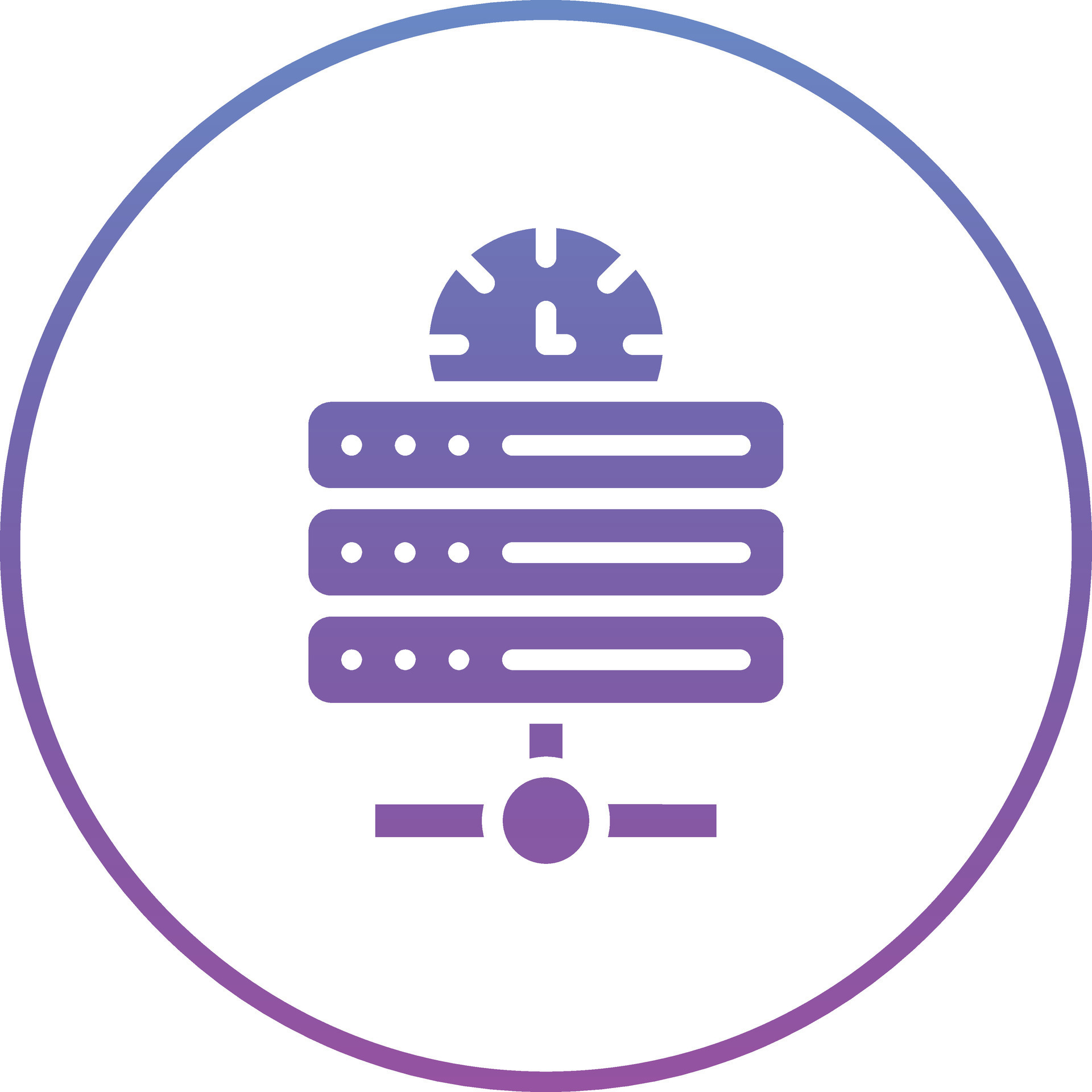 Database Speed Vector Icon 38122708 Vector Art at Vecteezy