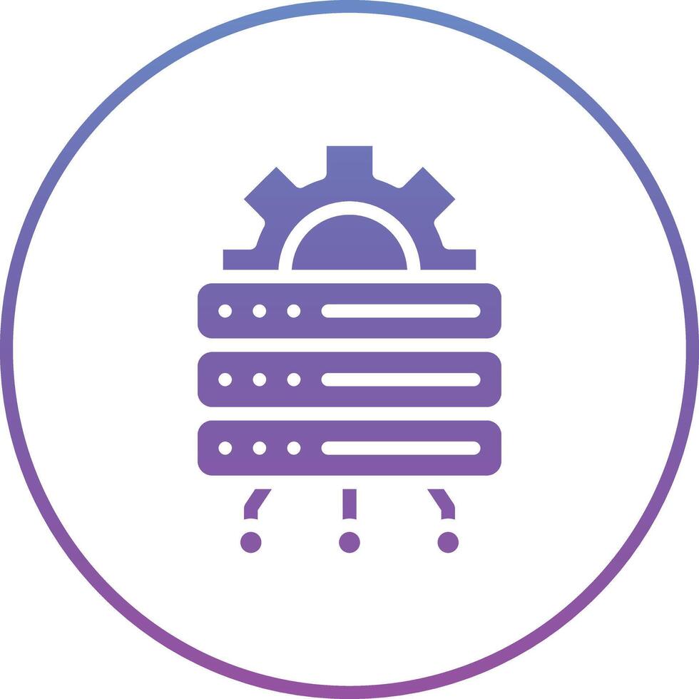 Database Settings Vector Icon 38122714 Vector Art At Vecteezy