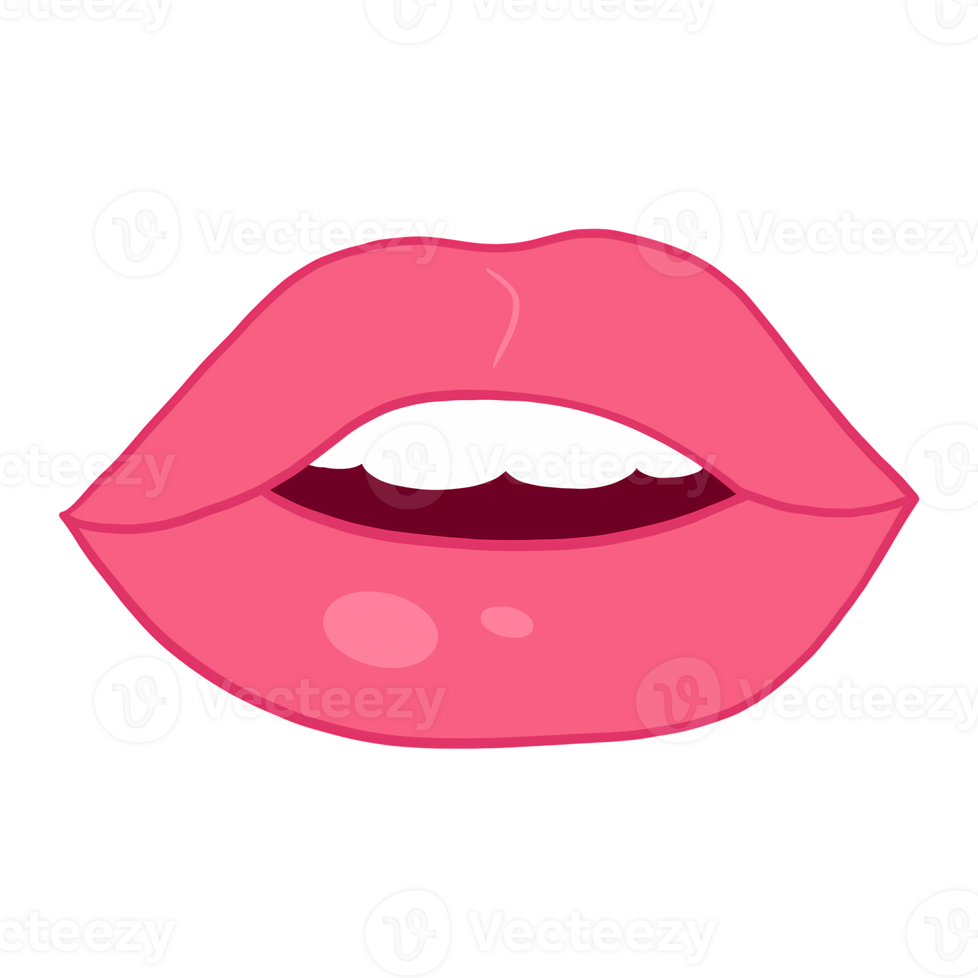 Pink Sexy Lips Illustration 38123471 Png