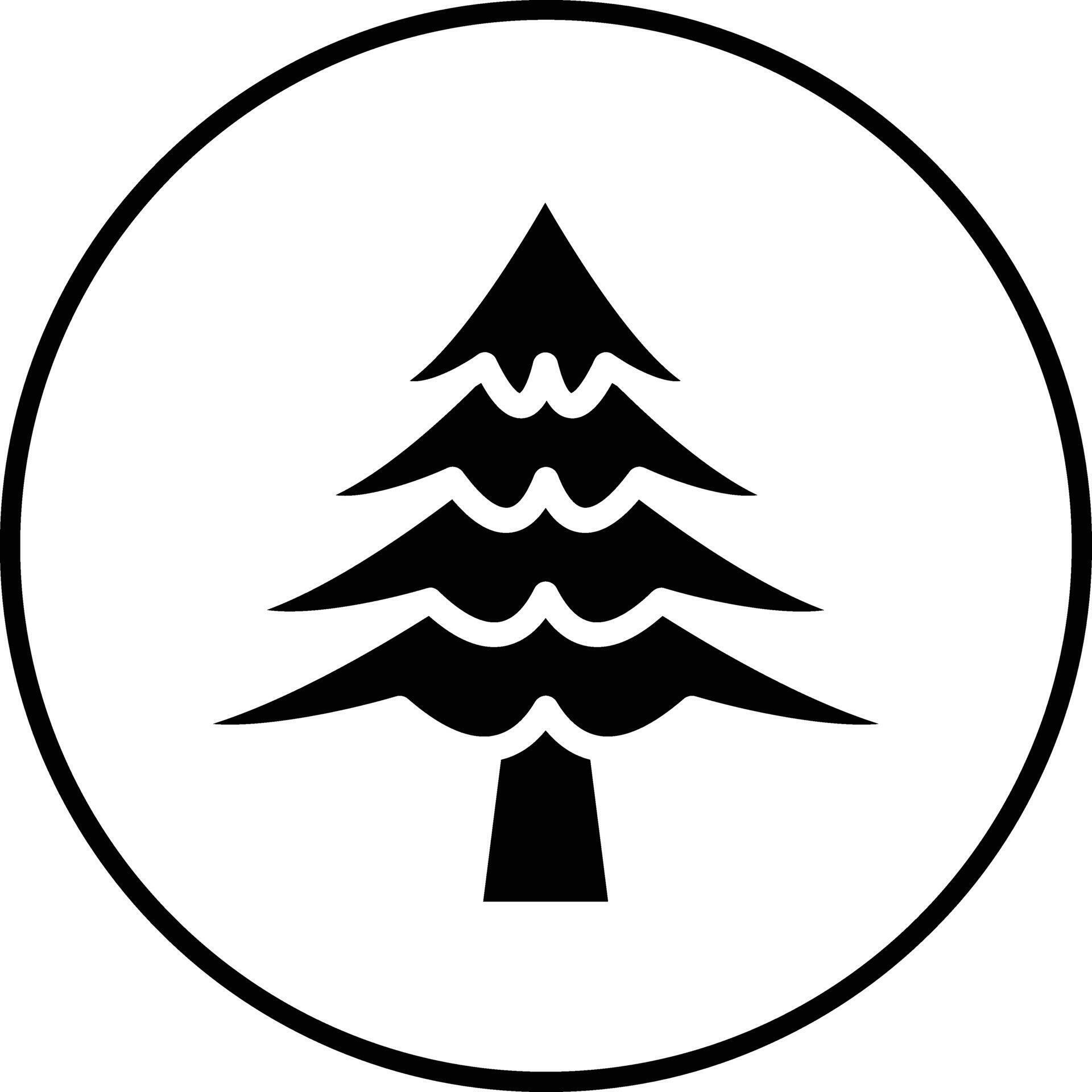 Pine Tree Vector Icon 38130591 Vector Art at Vecteezy