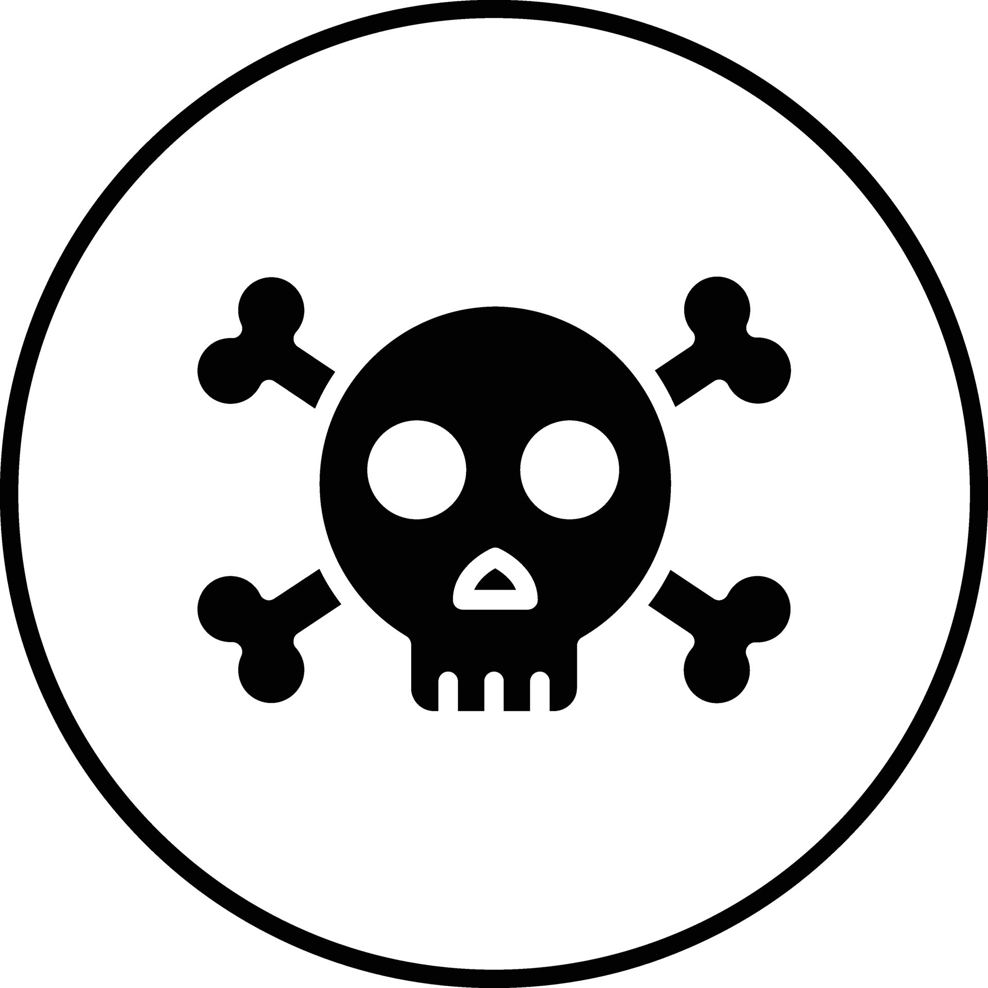 Skull Vector Icon 38131959 Vector Art At Vecteezy